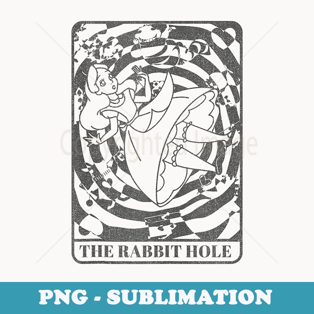 Disney Alice In Wonderland The Rabbit Hole Card - Profession | Inspire ...
