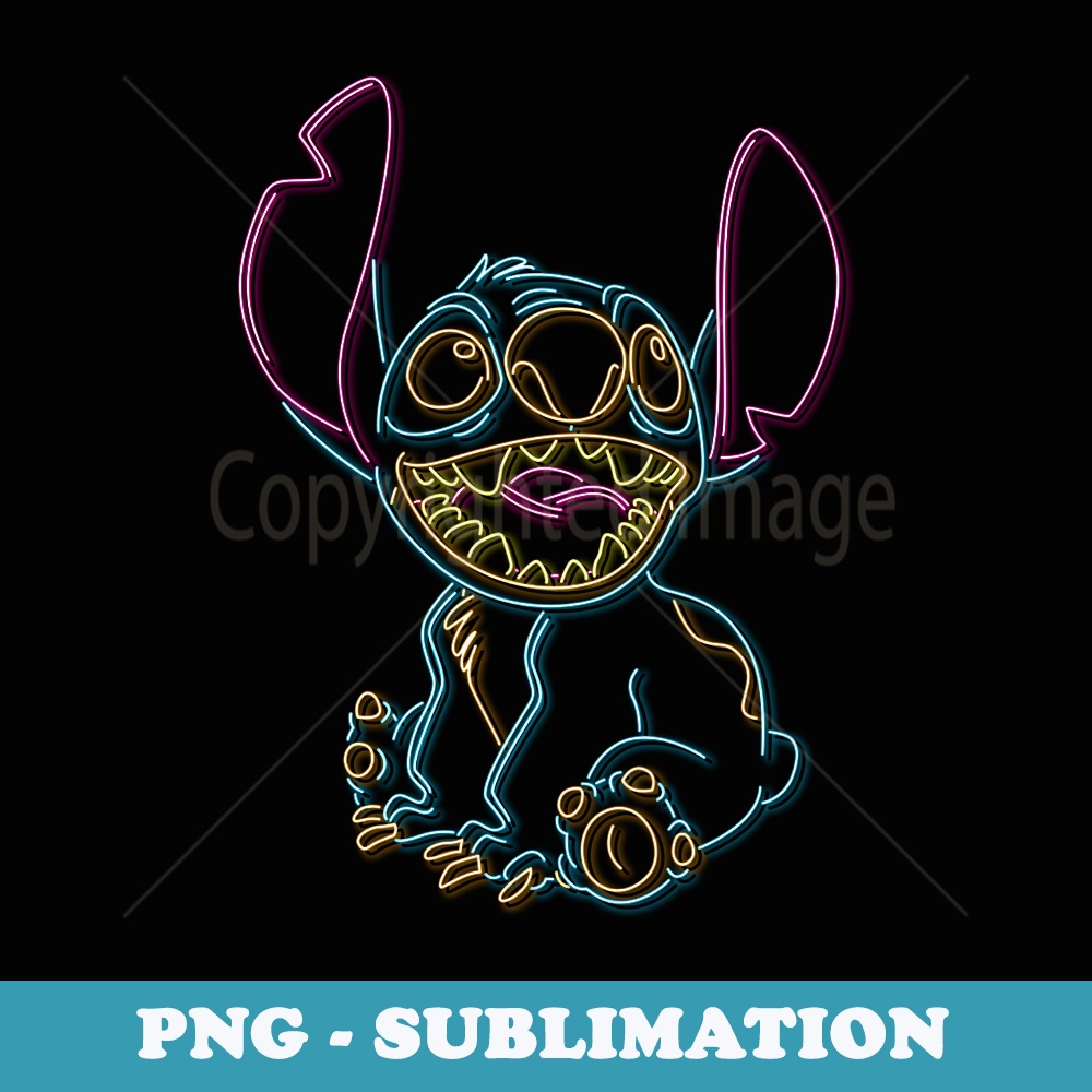 Disney Lilo & Stitch Neon Stitch Outline - Special Edition S | Inspire ...