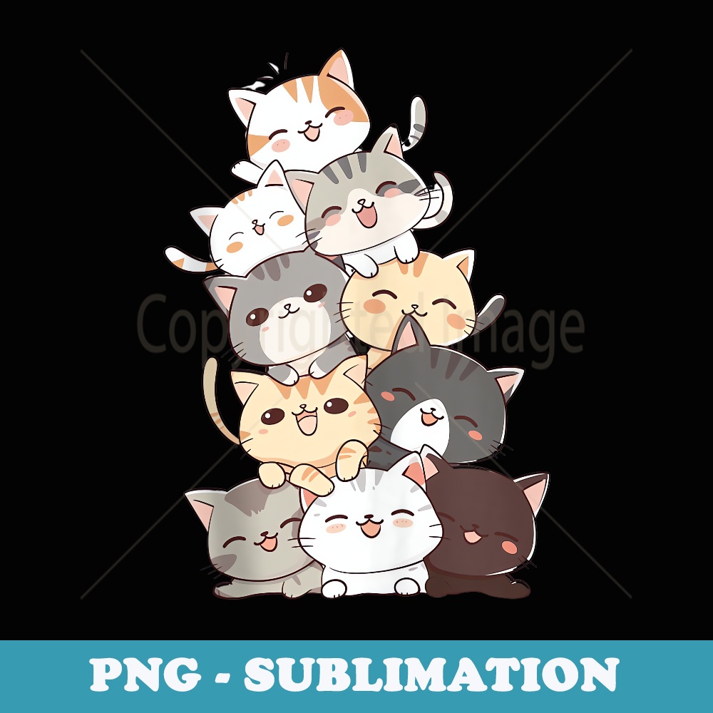 Pile Of Kitty Cats Cute Cats Kitty Pile Anime Kawaii Girls - | Inspire ...