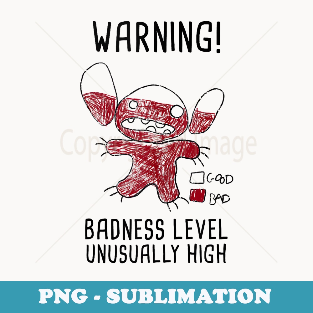 Disney Lilo & Stitch 626 Stitch Day Warning Badness Level - | Inspire ...