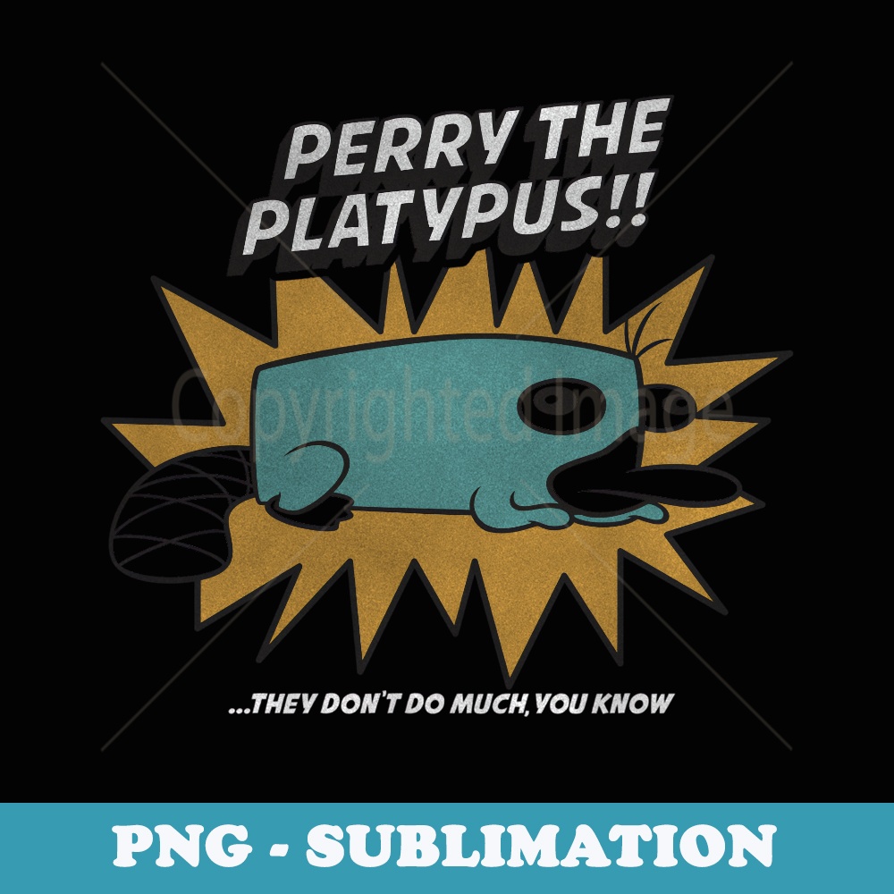 Disney Phineas And Ferb Perry The Platypus - Instant Sublima | Inspire ...