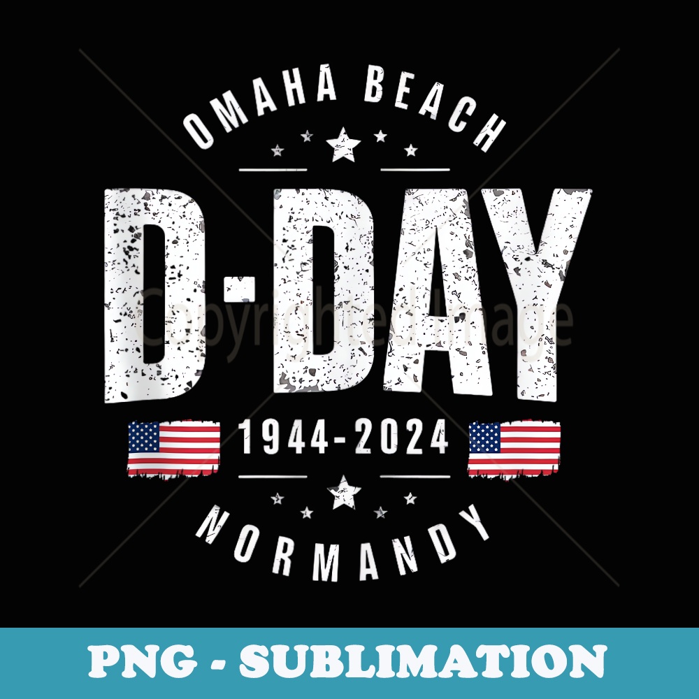 D-Day 2024 80th Anniversary Omaha Beach Normandy USA Flag - | Inspire ...