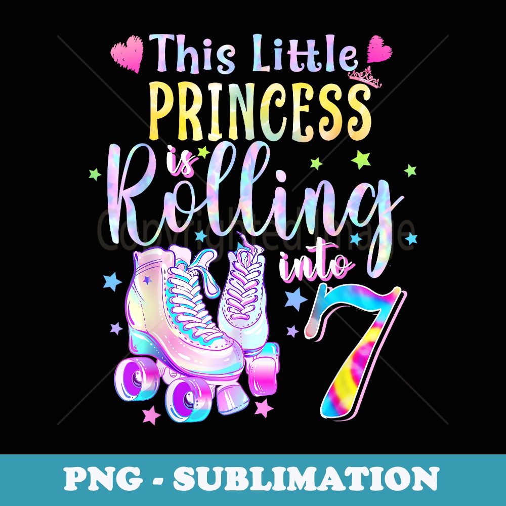 This Little Princess Rolling Into 7 7th Birthday Skate Girls | Inspire ...