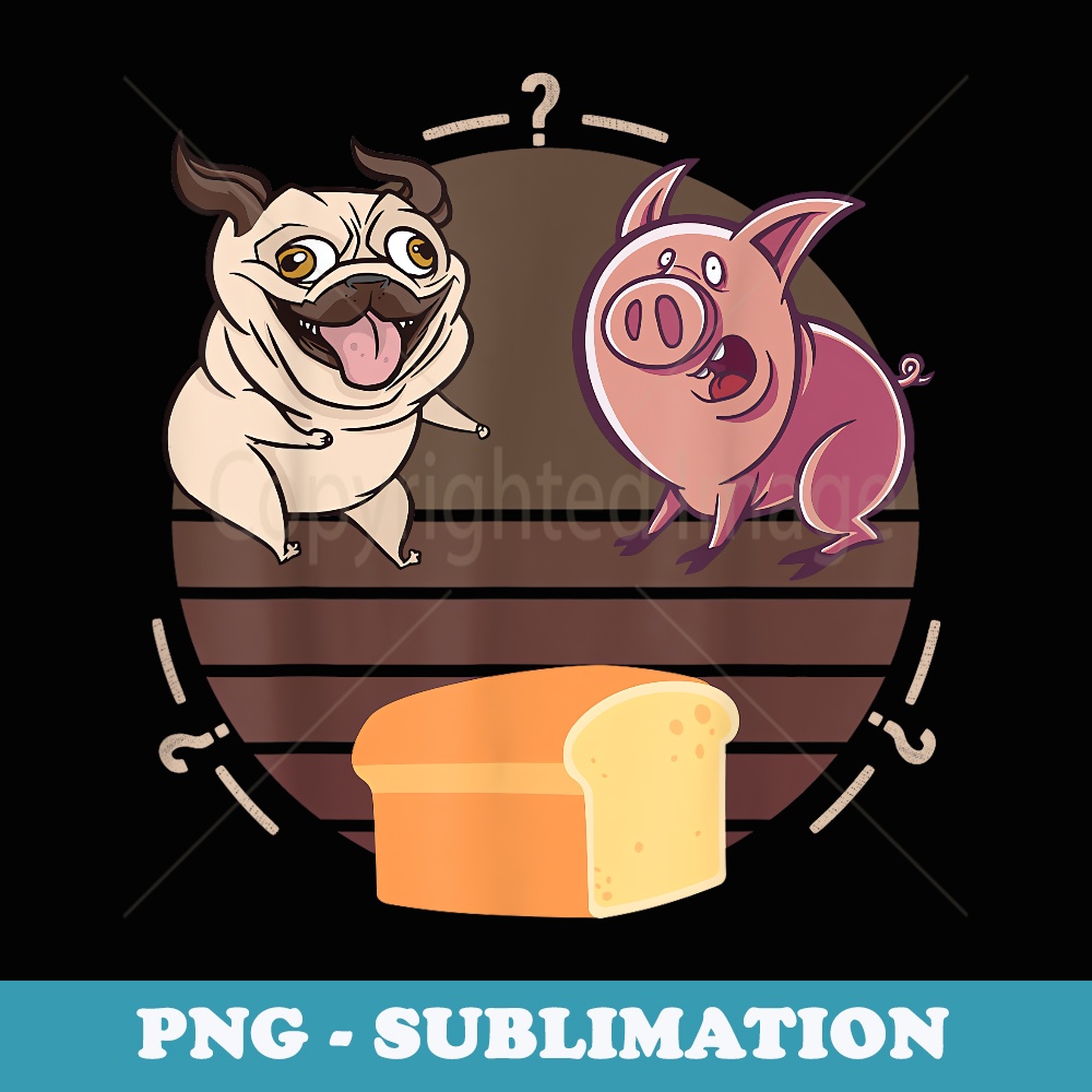 Funny Pug Dog Pig Loaf of Bread, Pug Loaf comparison - Creat | Inspire ...