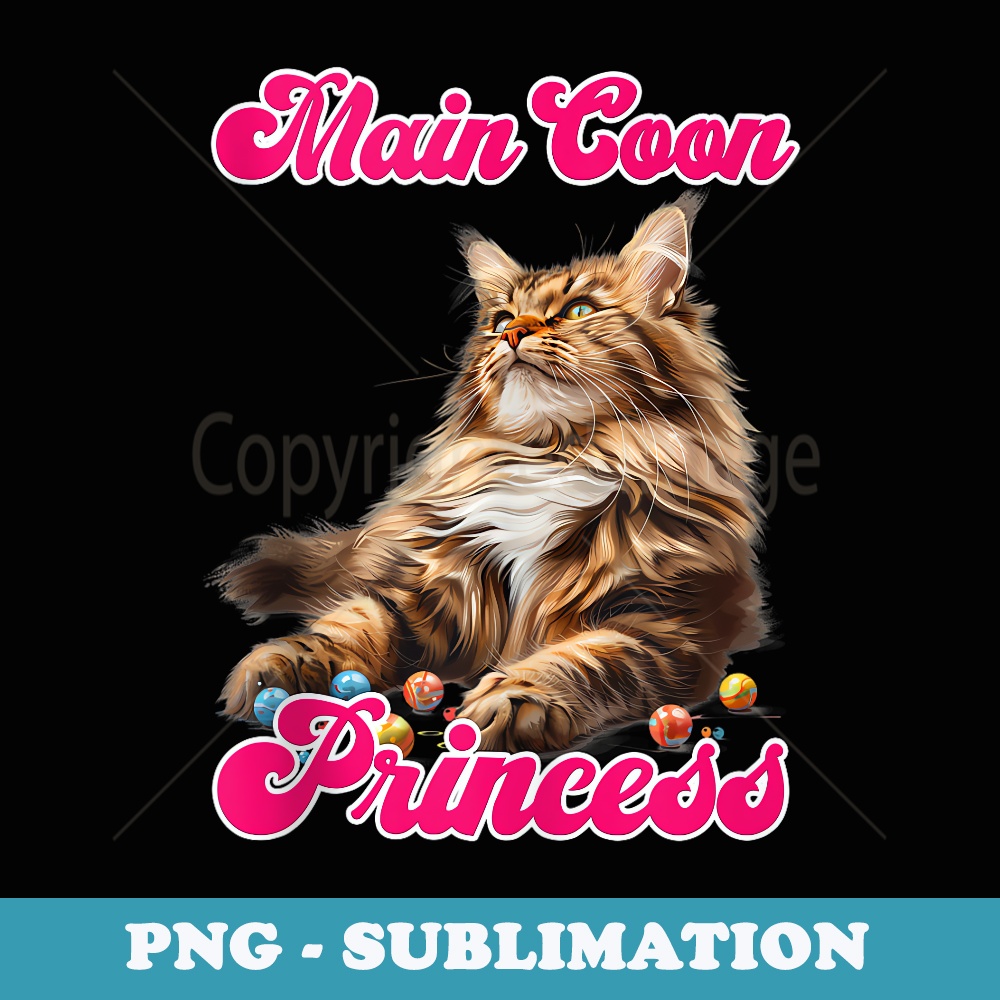 MAINE COON PRINCESS Maine Coon Owner Maine Coon Cat - PNG Tr | Inspire ...