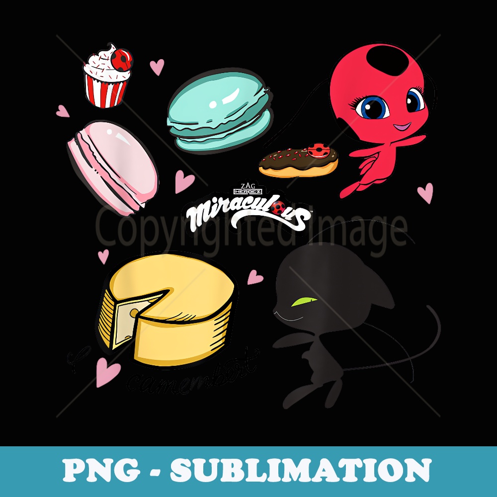 Miraculous Ladybug Tikki and Plagg Bakery - Exclusive PNG Su | Inspire ...