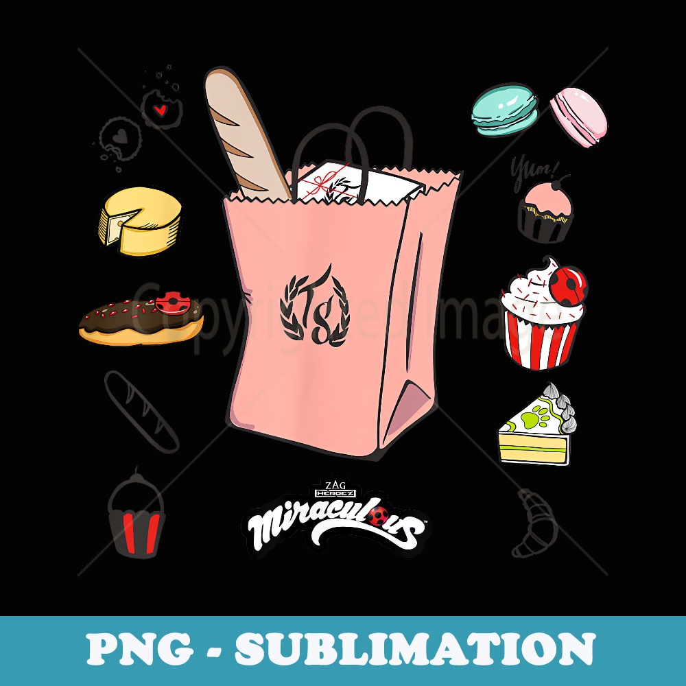 Miraculous Ladybug Marinette Bakery Selection - Retro PNG Su | Inspire ...