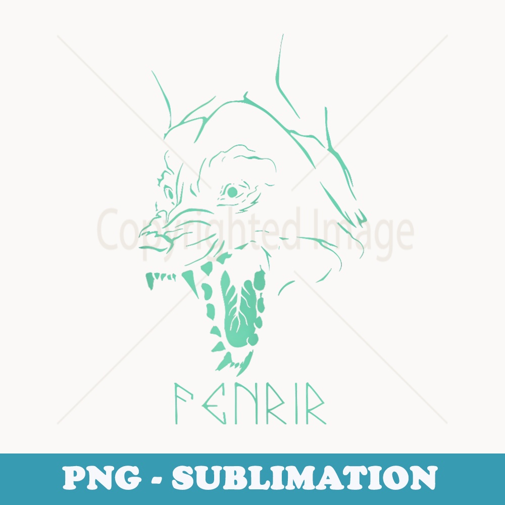 Fenrir Wolf Of Odin Old Norse Mythology Viking Celtic Fenris | Inspire ...