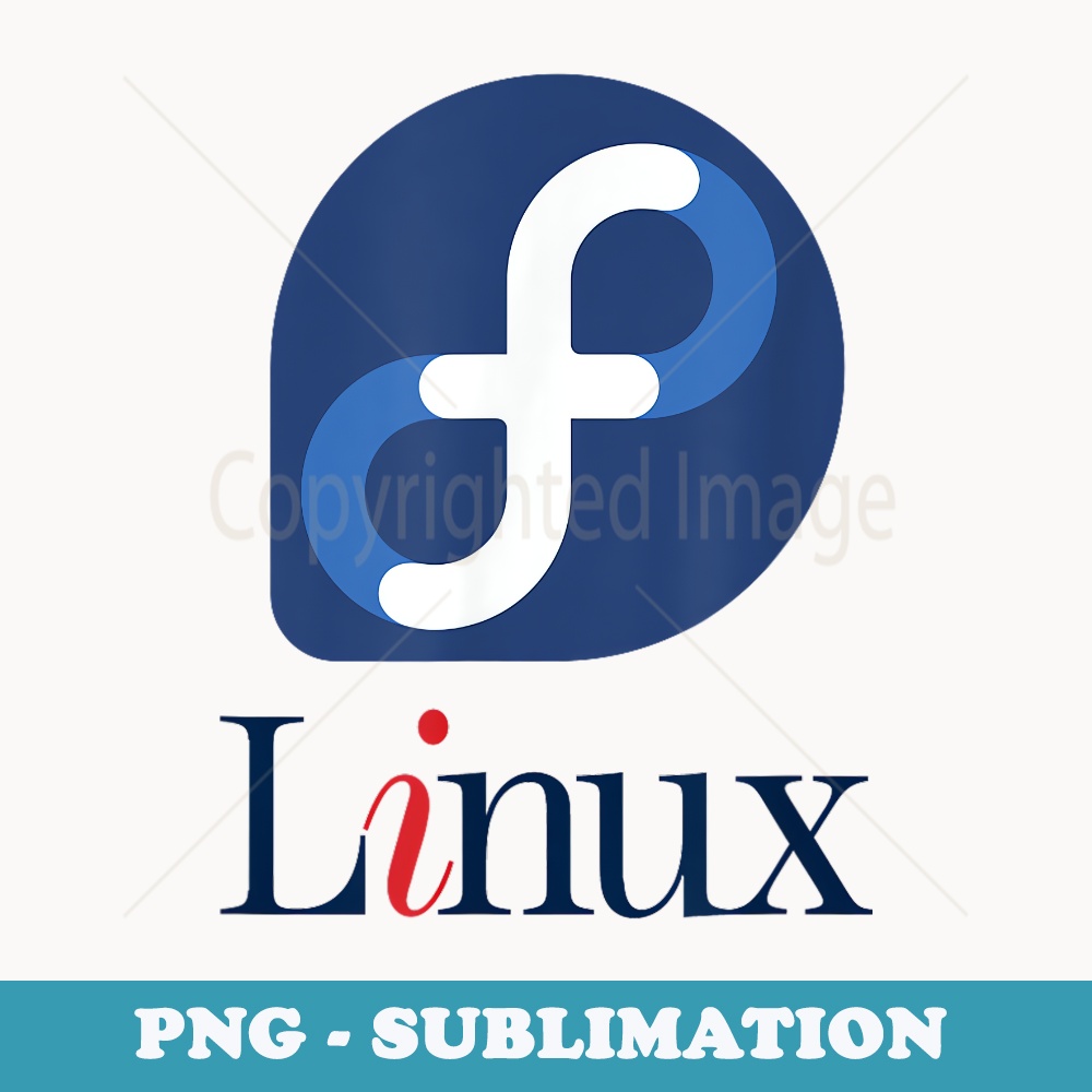 Linux Fedora w Big colorful Logo Open Source Os tee - Exclus | Inspire ...