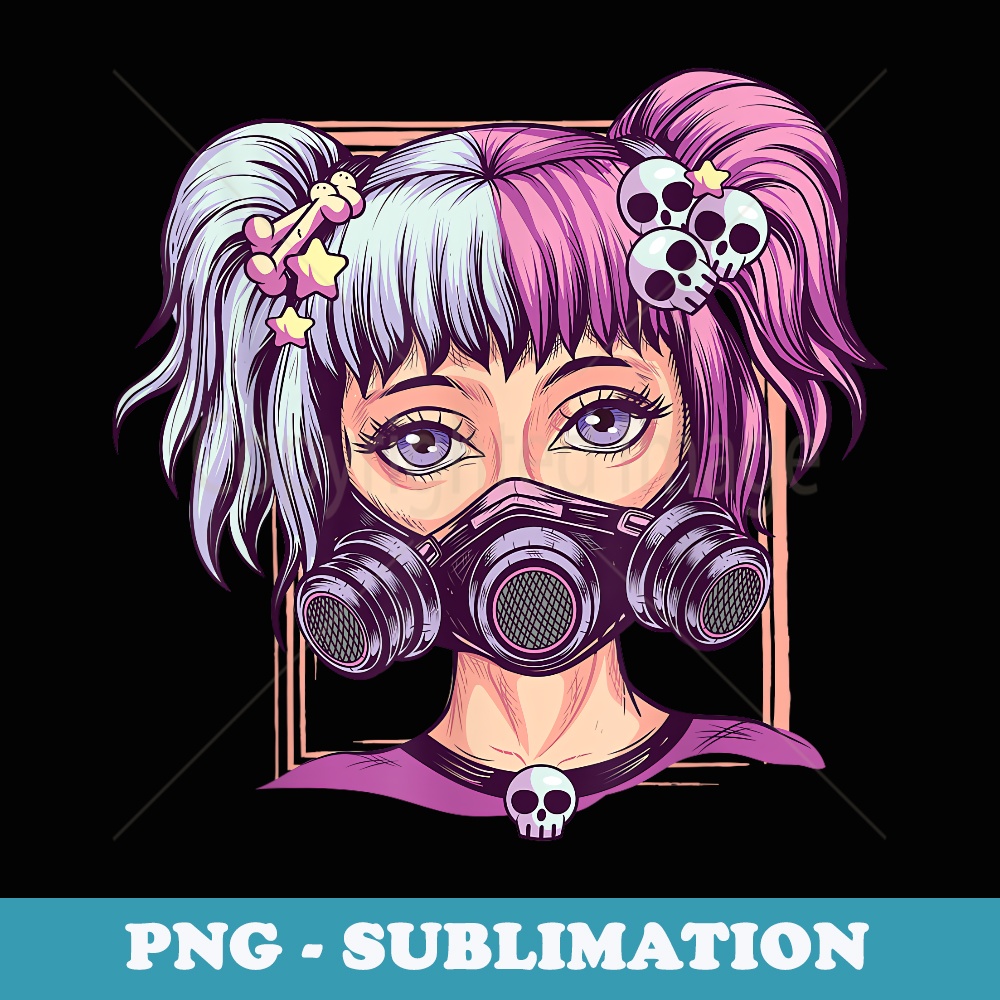 Steampunk Pastel Goth Girl Creepy Anime Cyber Punk Nu Goth Inspire Uplift