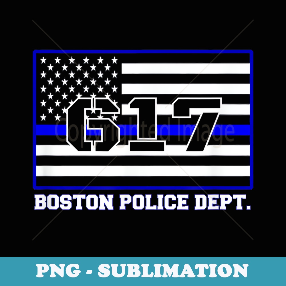 City Boston Massachusetts Police Officer USA Flag Code - Spe | Inspire ...