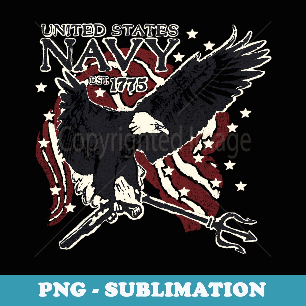 U.S. Navy Trident - Premium Sublimation Digital Download | Inspire Uplift