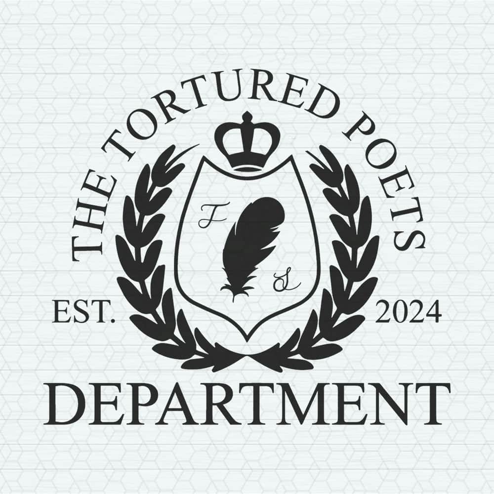 The Tortured Poets Department 2024 Album SVG | Inspire Uplift