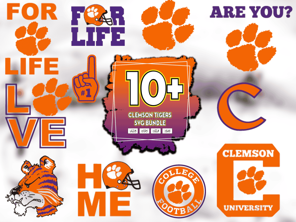 Clemson Logo Svg | Inspire Uplift