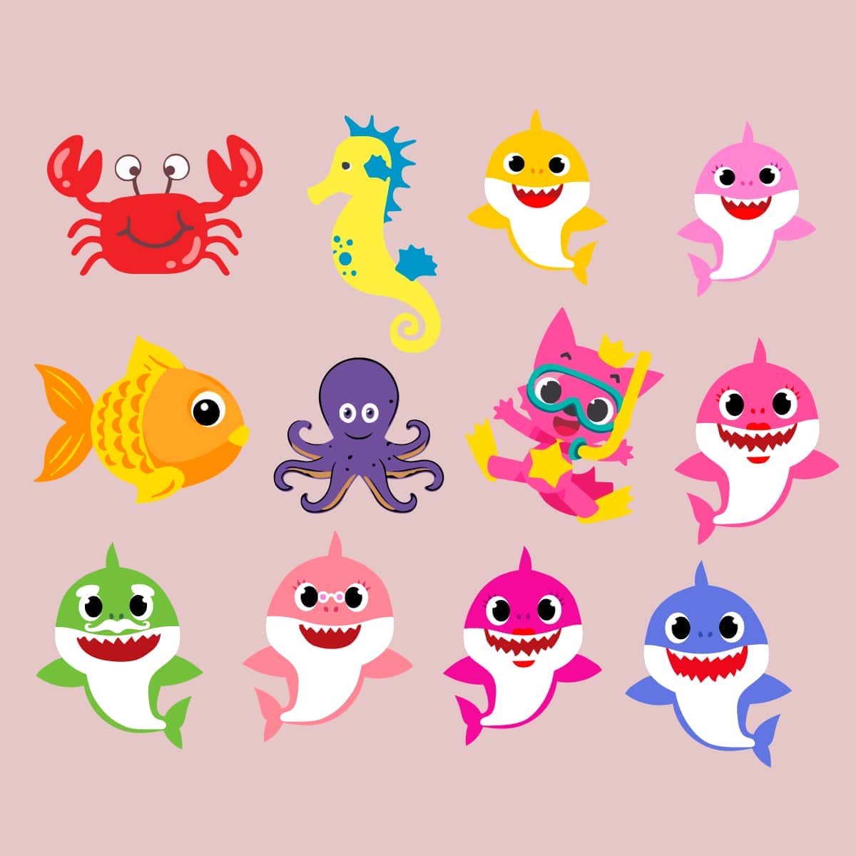 Daddy Shark Svg | Inspire Uplift