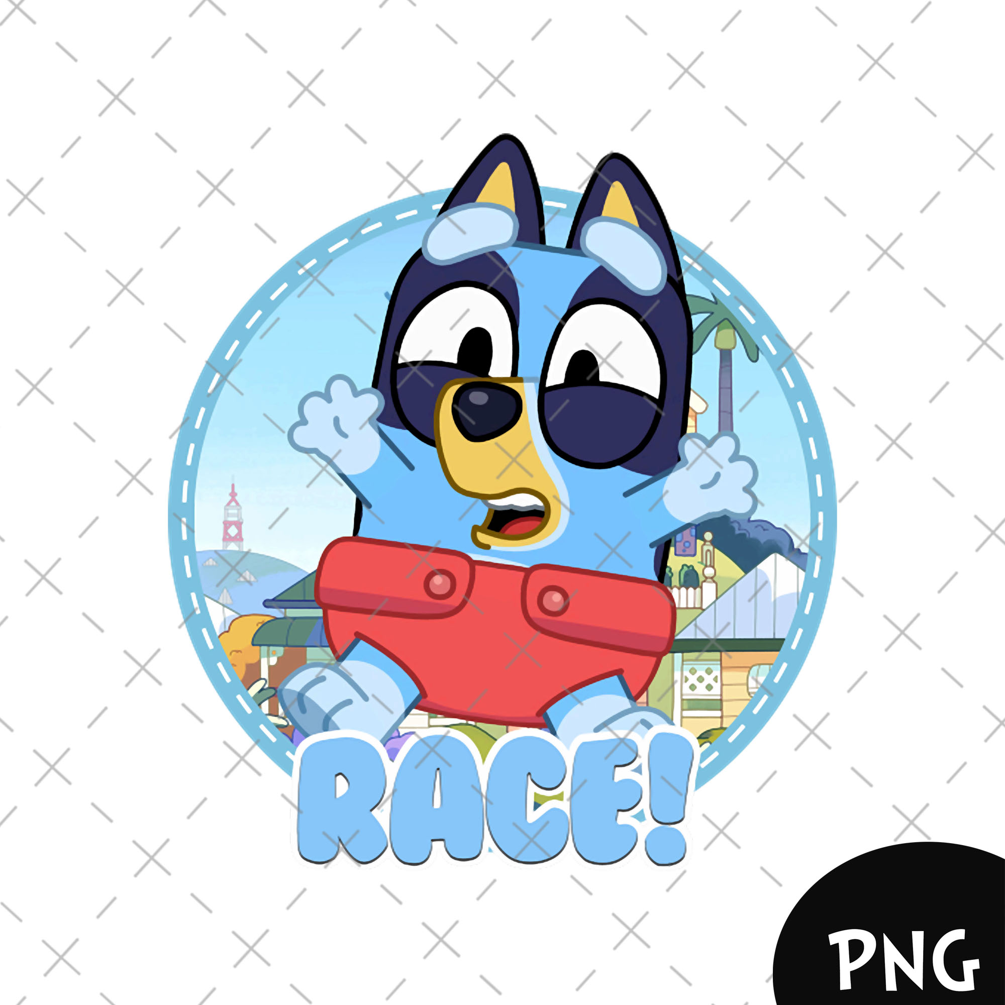 Bluey race,Bluey Birthday PNG, Bluey Family PNG, Bluey The E - Inspire ...