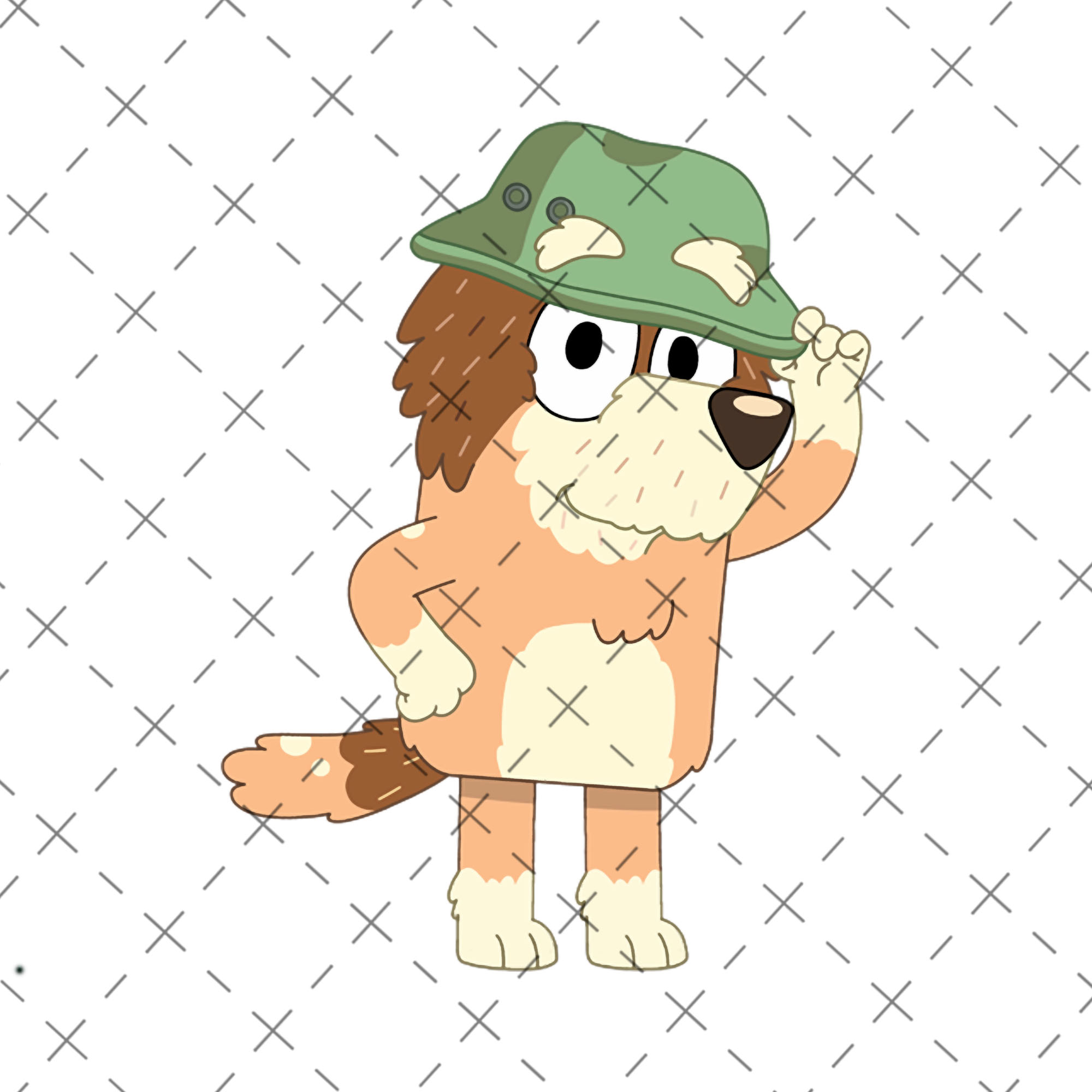 Grandad Mort Bluey Png | Inspire Uplift