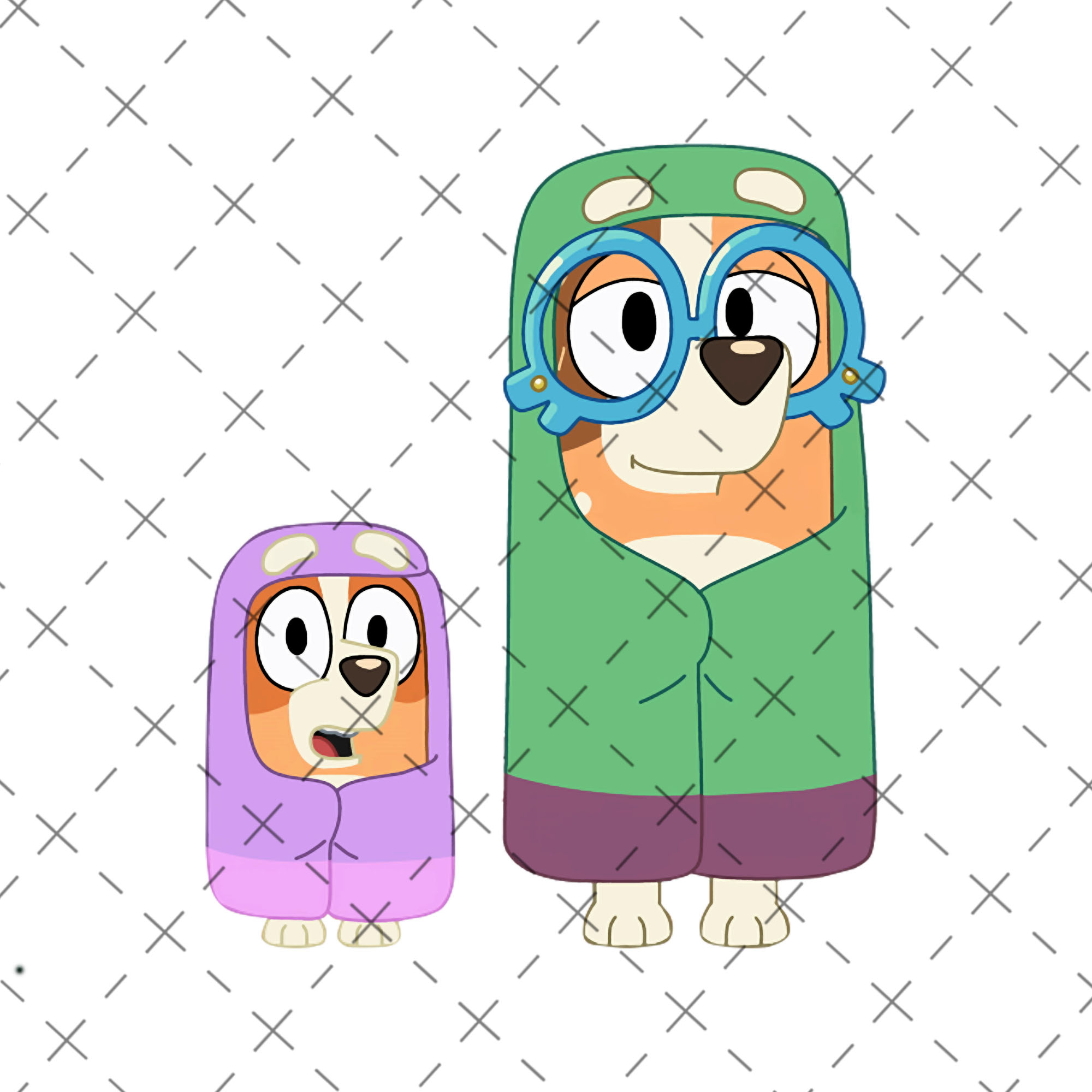 MUM AND BINGO BLUEY PNG, Bluey Family Png, Bluey Family Bund | Inspire ...
