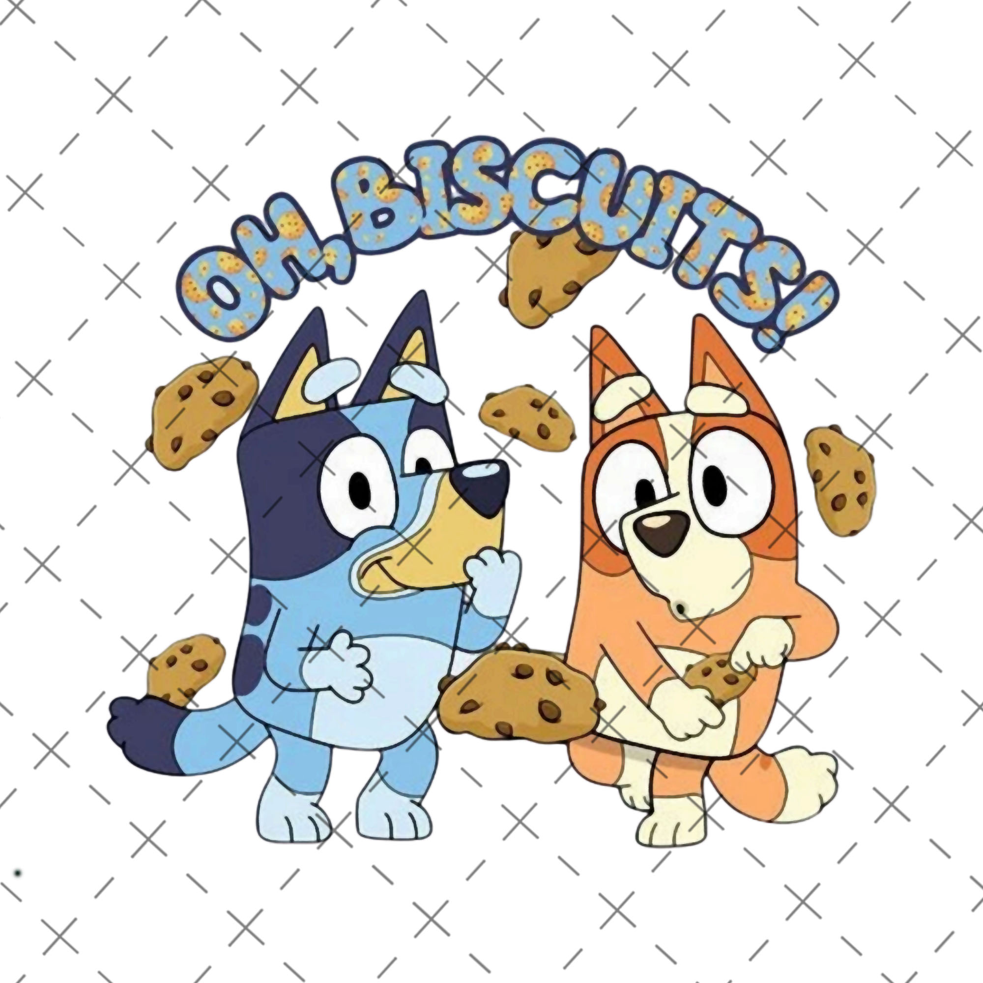 oh, biscuits Bluey Png, bandit, bingo, bluey, chilli, dad, f - Inspire ...