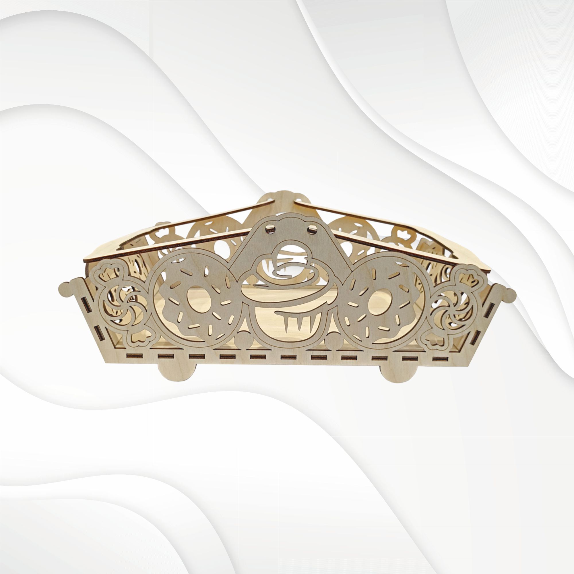 Unique Cookies Basket, svg dxf design laser cut. Kitchen dec - Inspire ...
