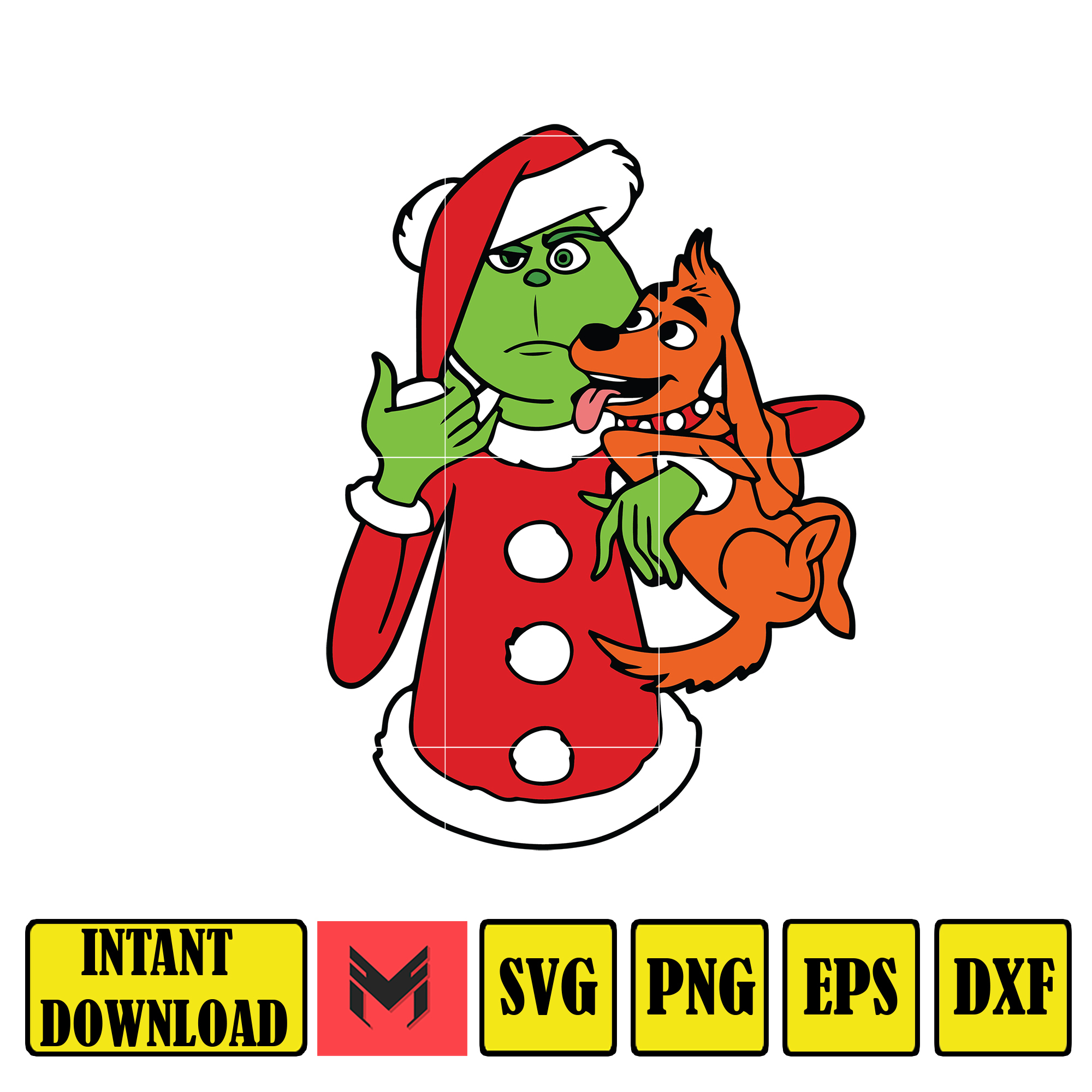 The Grinch Svg, Grinch Christmas Svg, Grinch Clipart Files, | Inspire ...