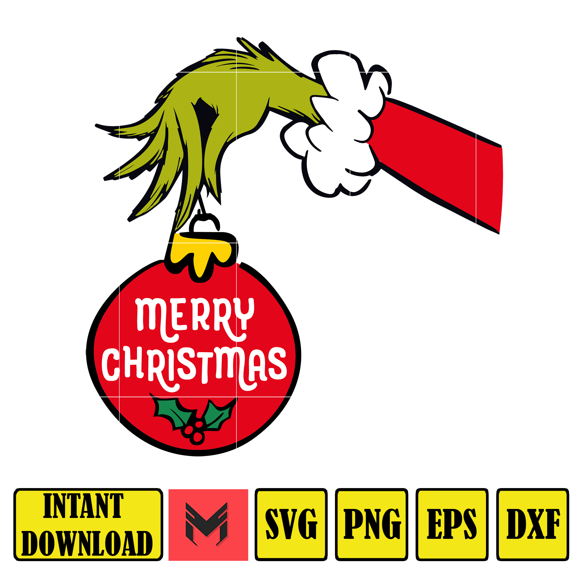 The Grinch Svg, Grinch Christmas Svg, Grinch Clipart Files, - Inspire ...