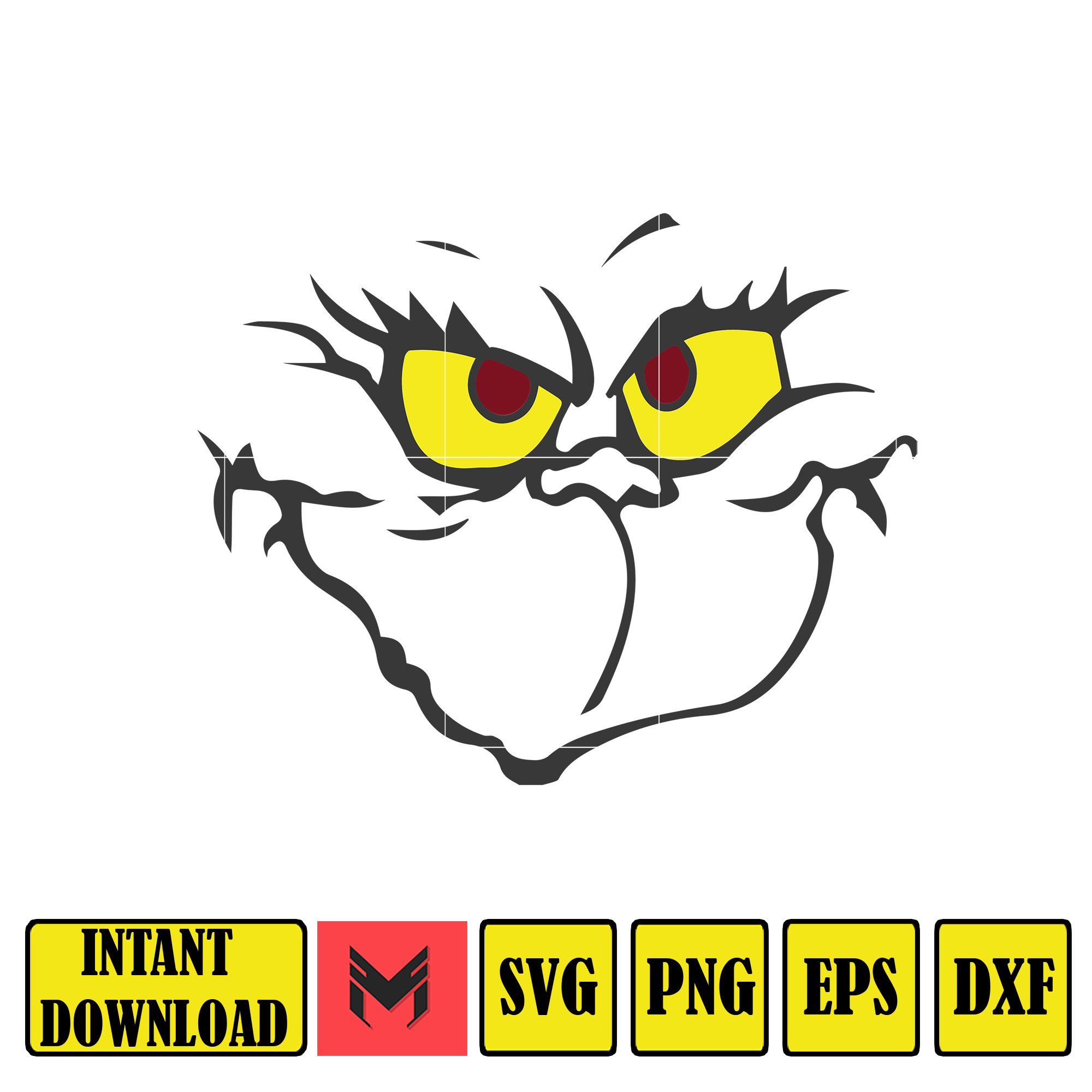 The Grinch Svg, Grinch Christmas Svg, Grinch Clipart Files, - Inspire ...