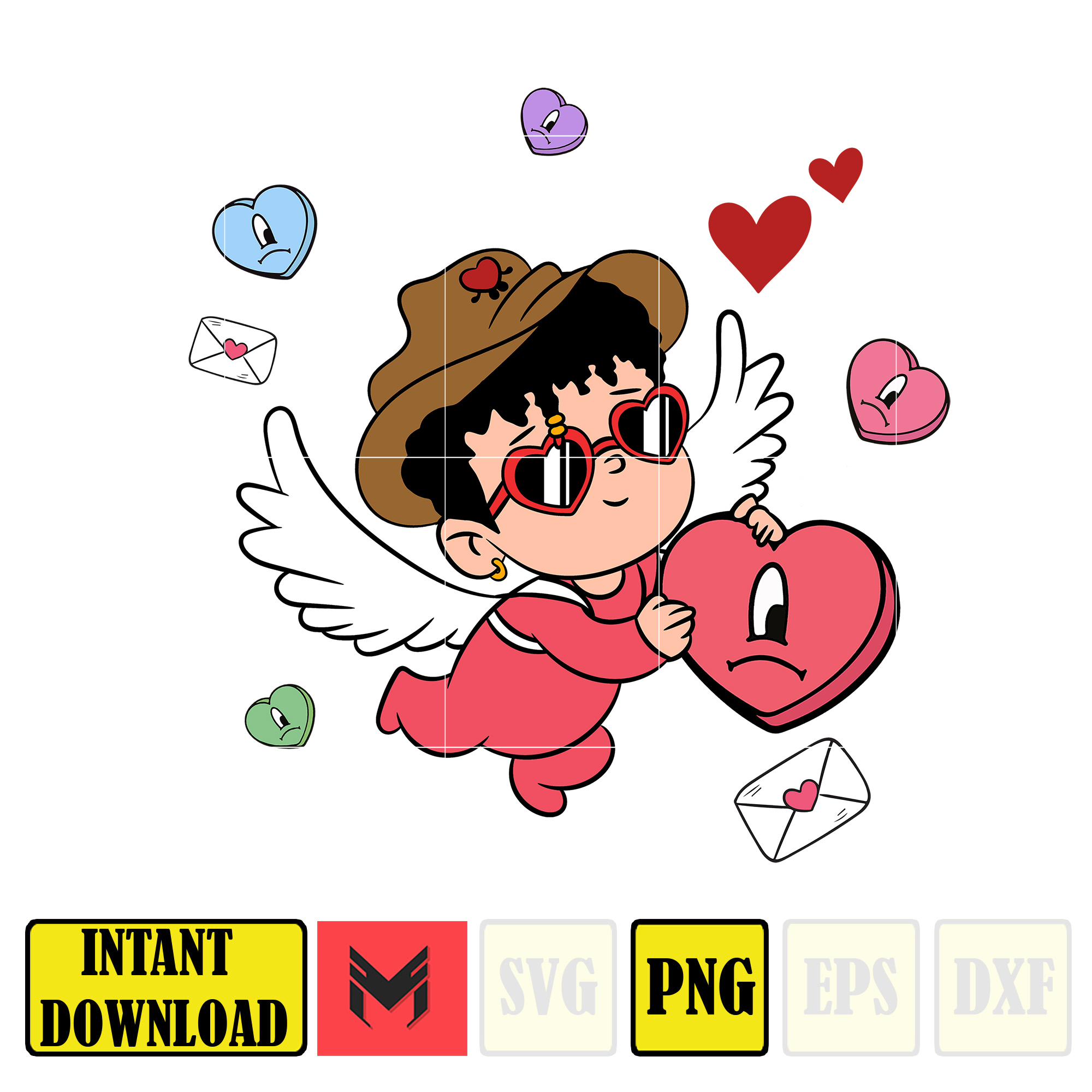 Bad Bunny Valentines Day Png, Benito Png, Un Valentina Sin T - Inspire ...