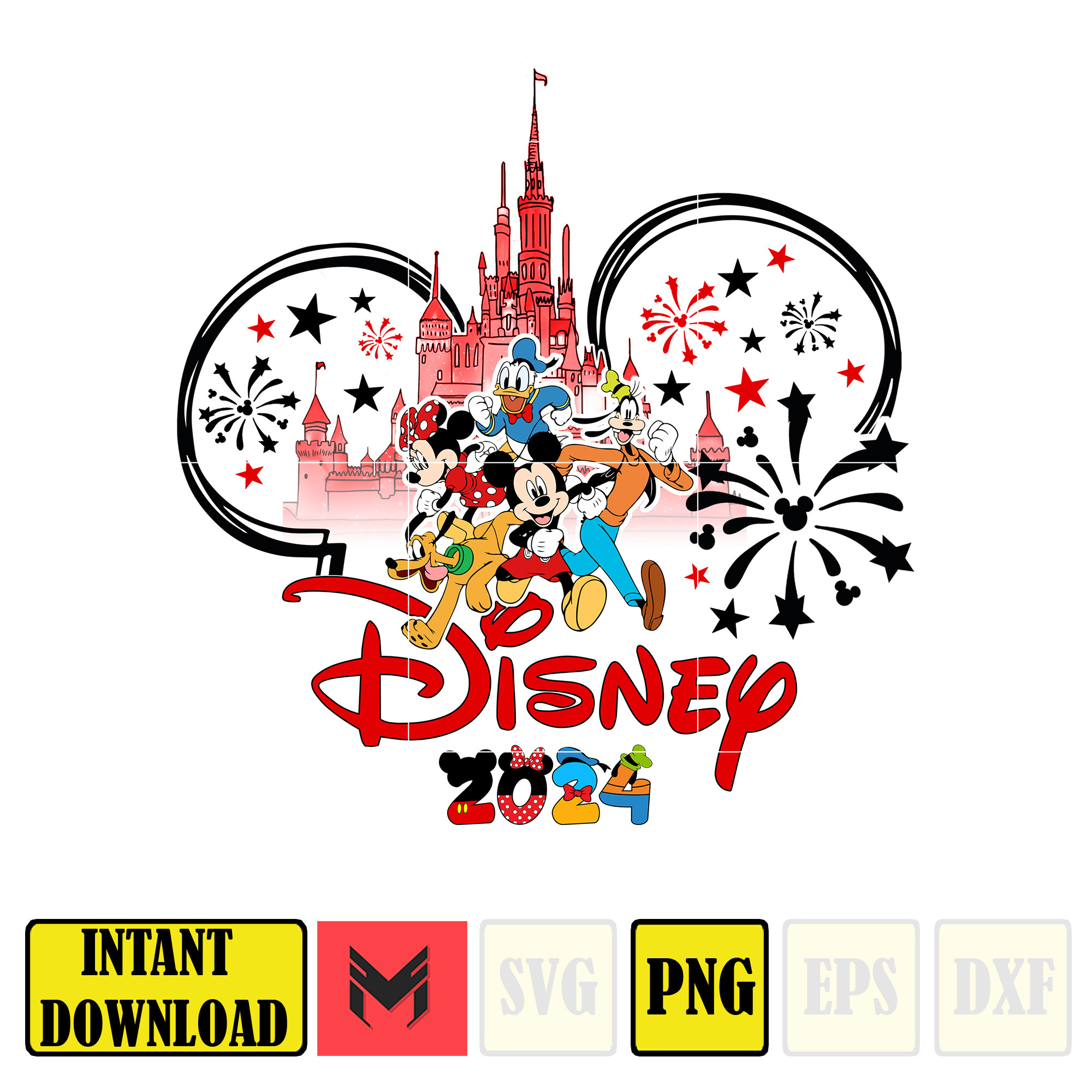 Disney Trip 2024 Family Sublimation Design, Vacay Mode, Magi - Inspire ...
