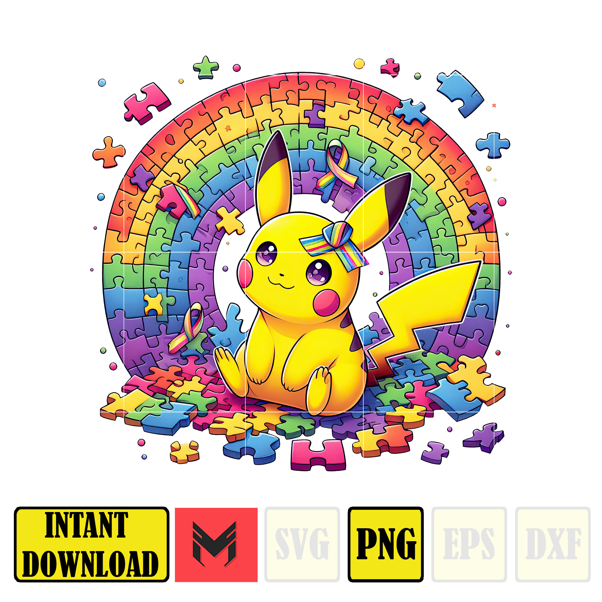 Pokemon Autism Cartoon Png, Autism Awareness Png, Be Kind Pn - Inspire ...