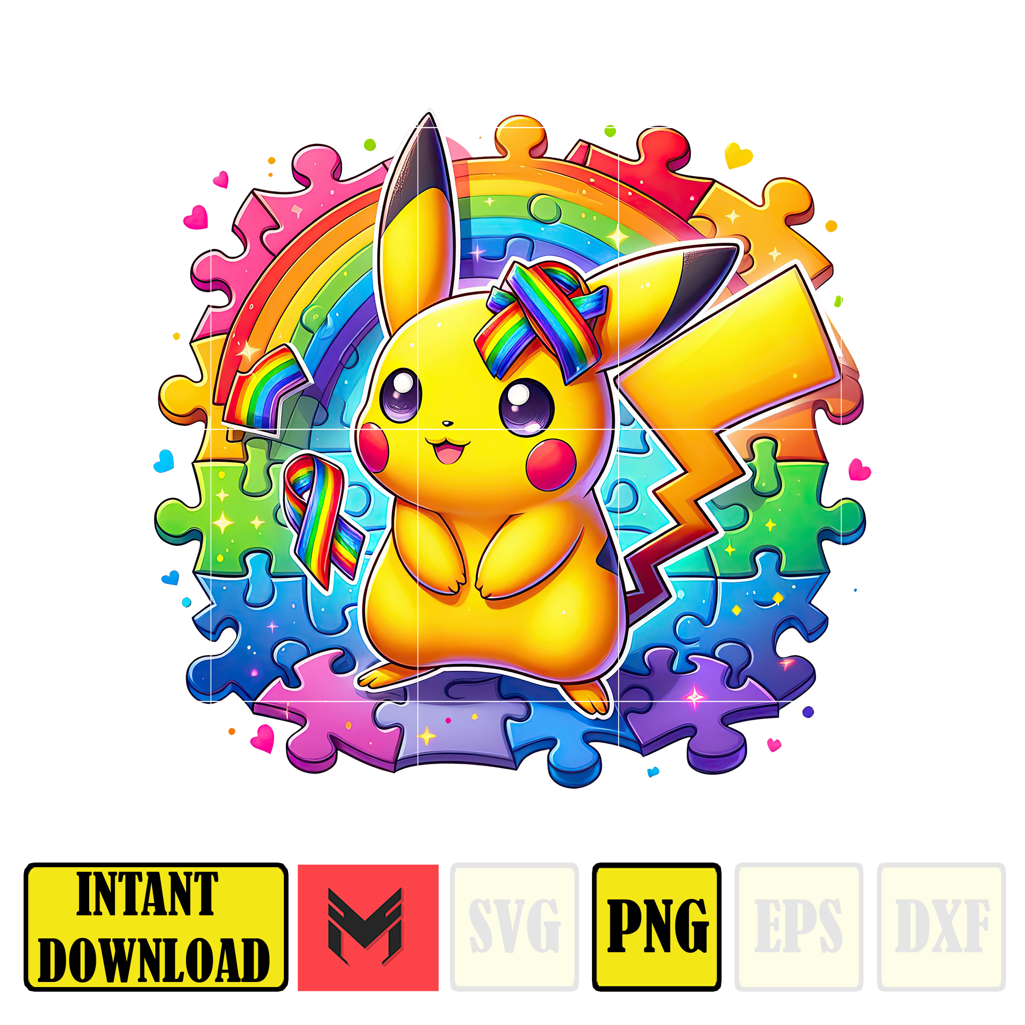 Pokemon Autism Cartoon Png, Autism Awareness Png, Be Kind Pn | Inspire ...