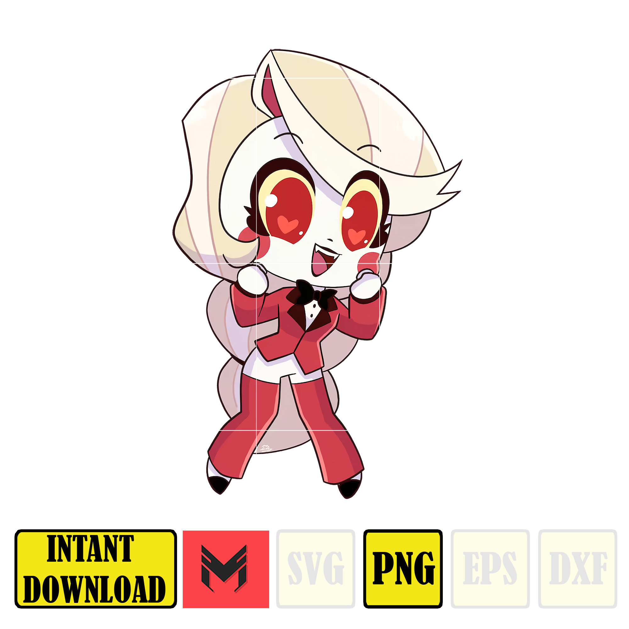 Hazbin Hotel Charlie Png, Cute Chibi Hotel Characters Png, H - Inspire ...