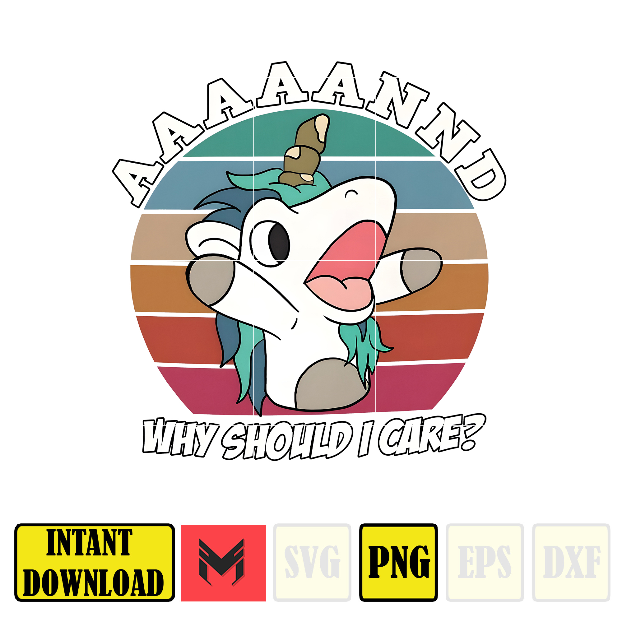 Unicorse And Why Should I Care Bluey Png, Bluey Family Match - Inspire ...