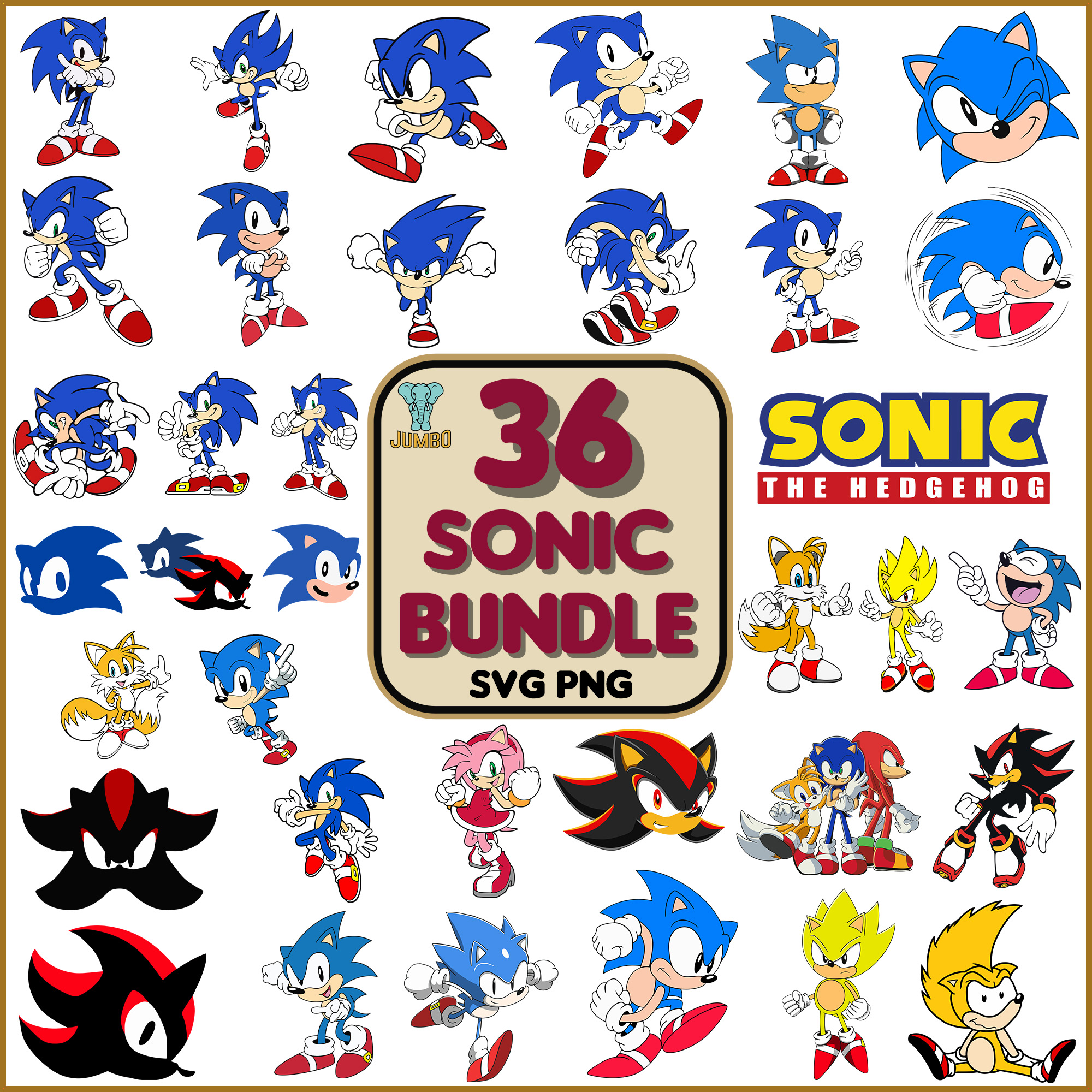 Tails Sonic Svg | Inspire Uplift