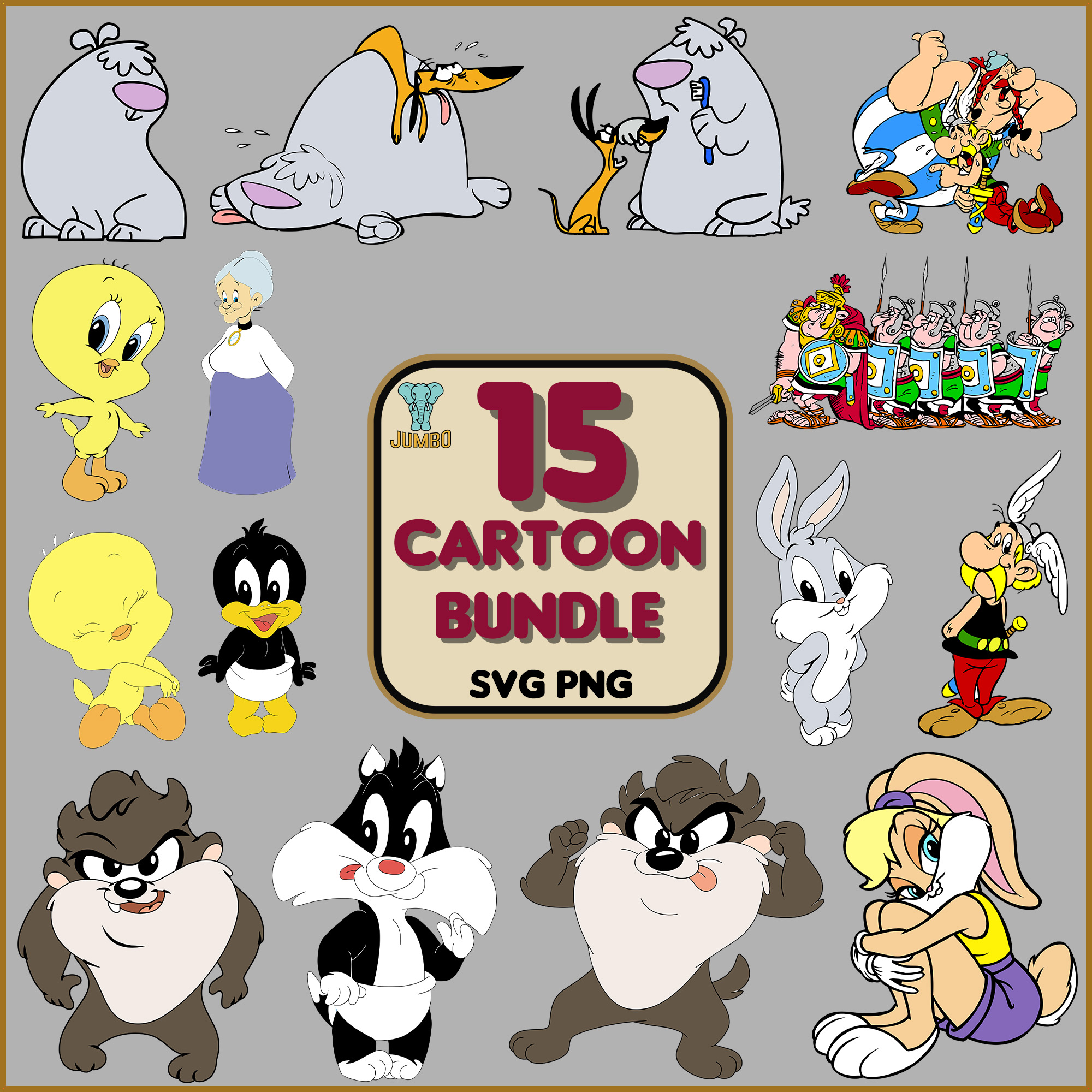 Cartoon Bundle Svg | Inspire Uplift