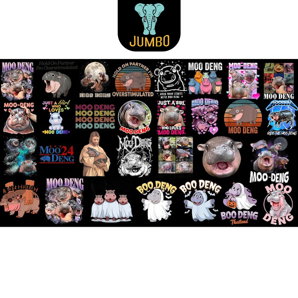 Moo Deng Png Bundle | Inspire Uplift