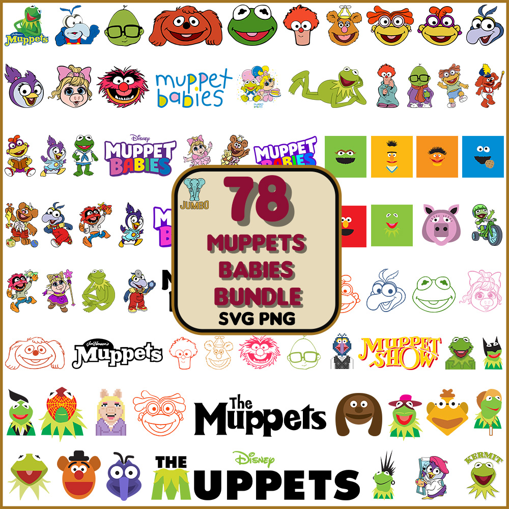 Muppet Face Svg | Inspire Uplift