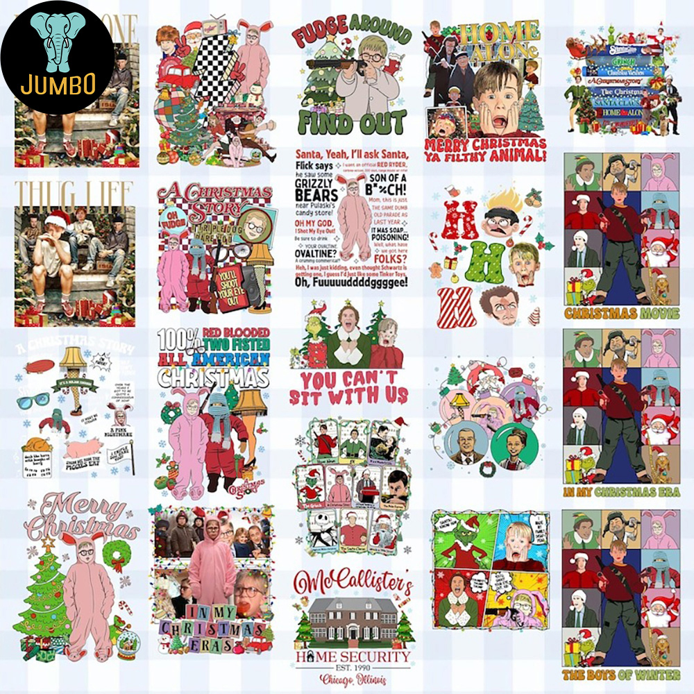 Home Alone Christmas Bundle Png | Inspire Uplift