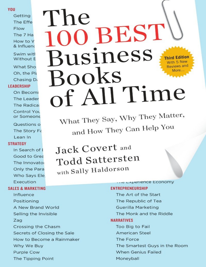 100 Best Business Books of All Time - Jack Covert | Inspire Uplift