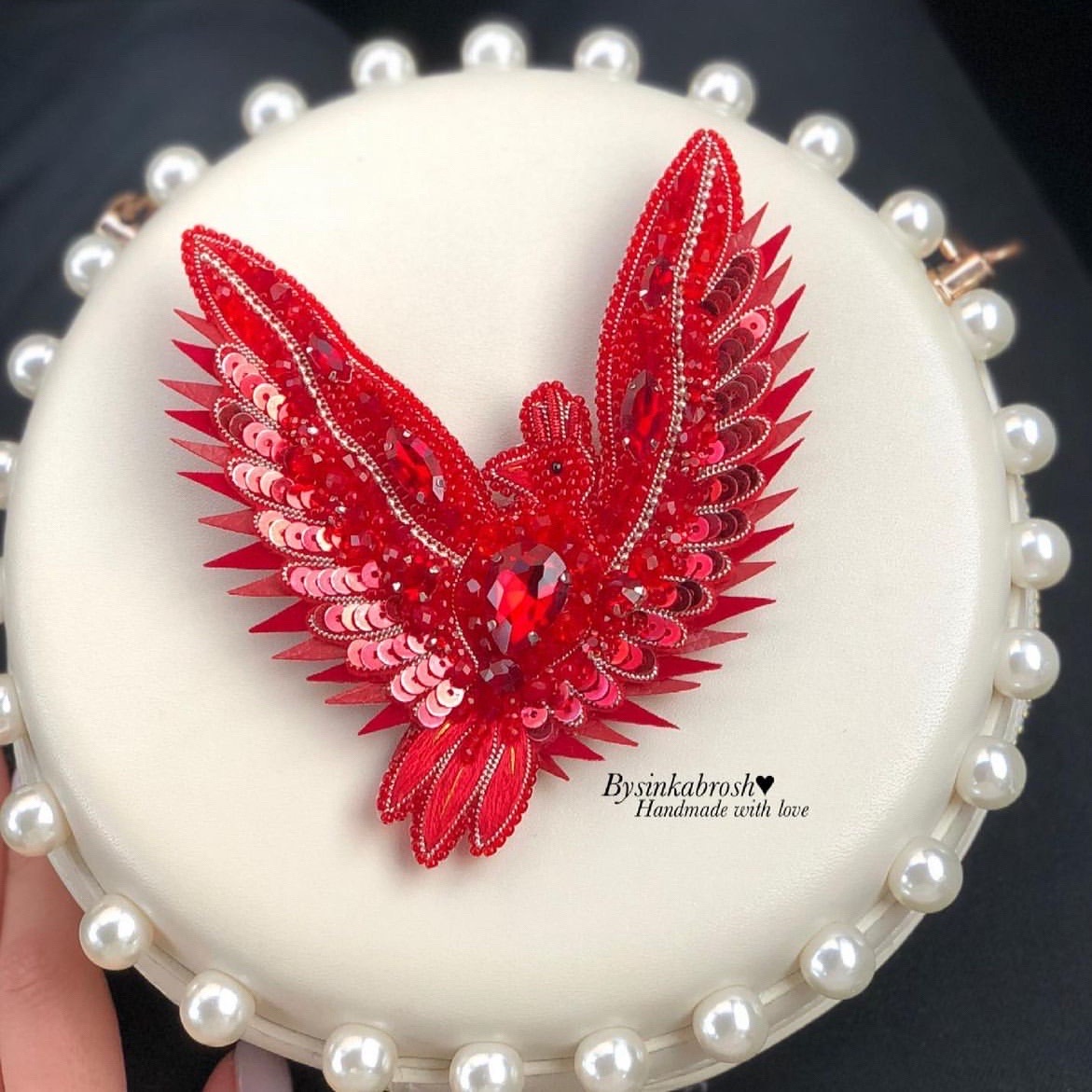 Phoenix bird brooch/symbol brooch/symbol jewelry/handmade br | Inspire ...