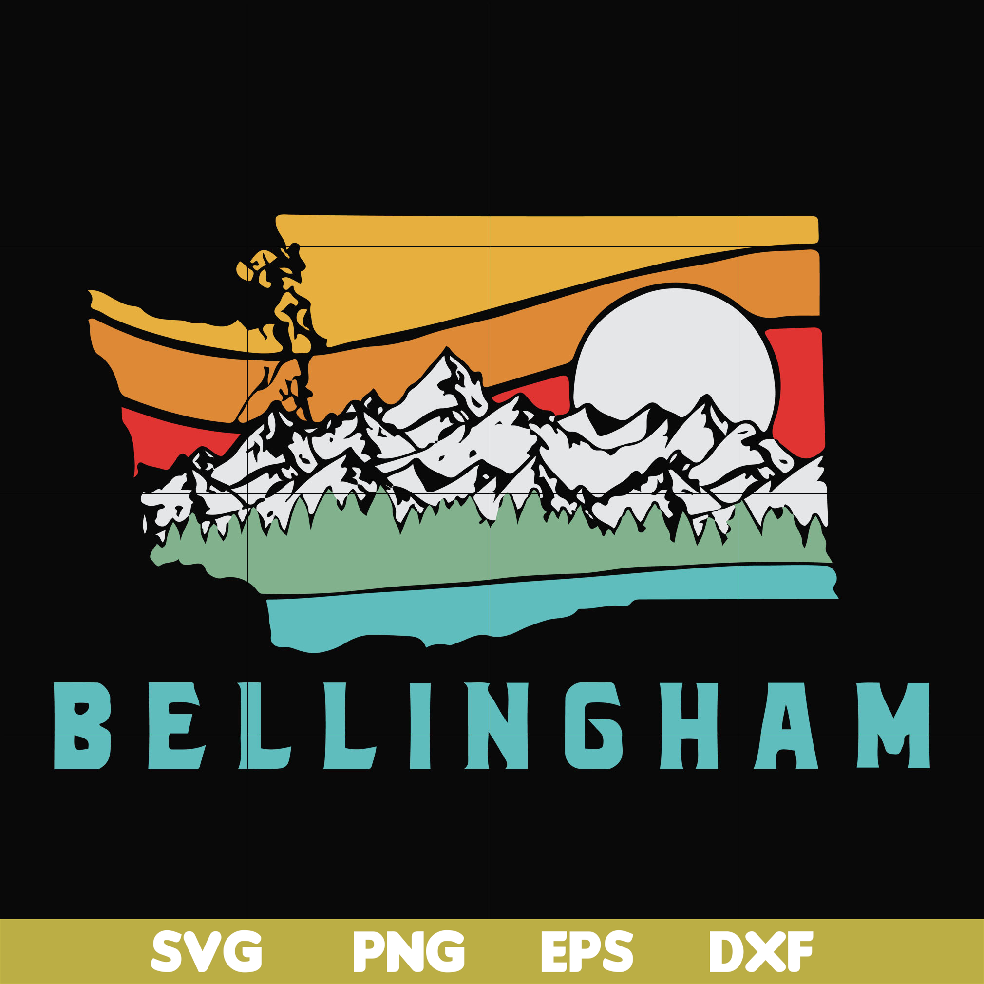 Bellingham svg, camping svg, png, dxf, eps digital file CMP0 | Inspire ...