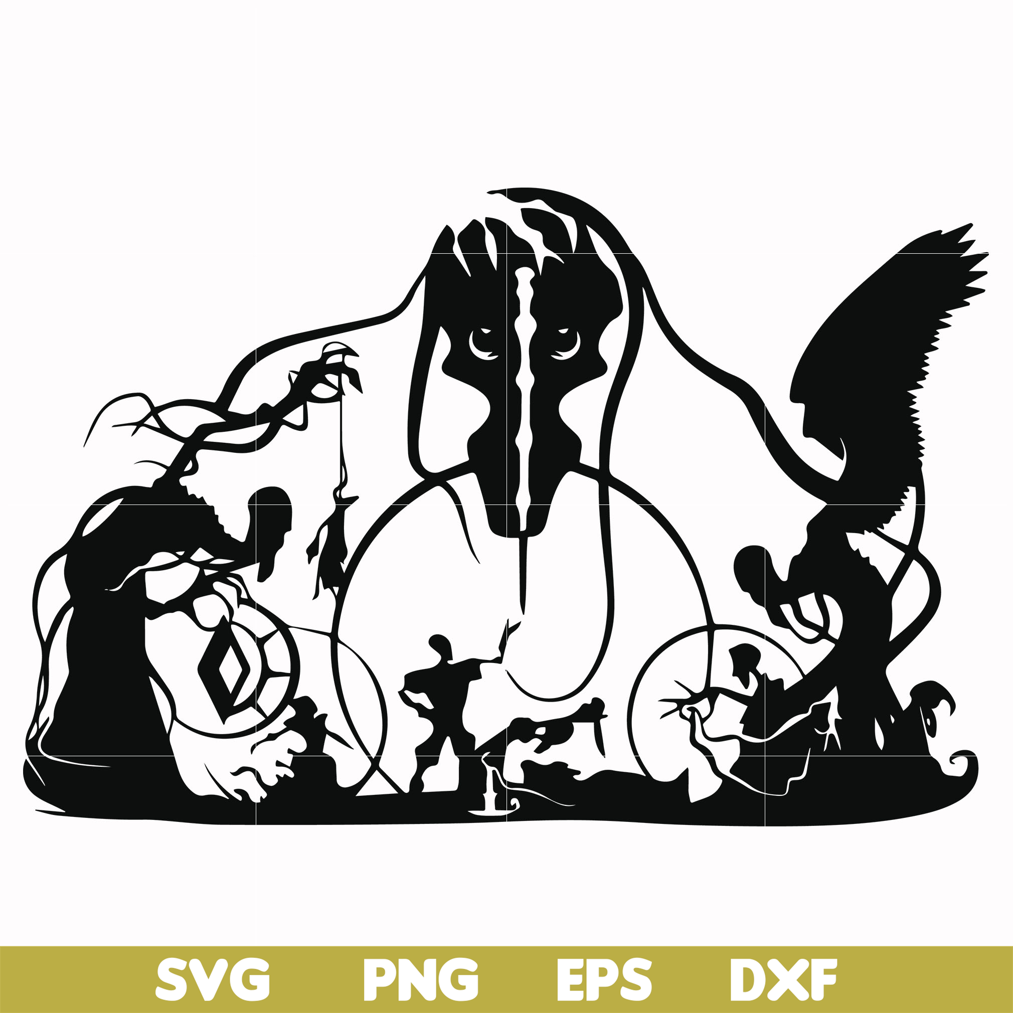 Harry potter svg, png, dxf, eps file HRPT0003 - Inspire Uplift