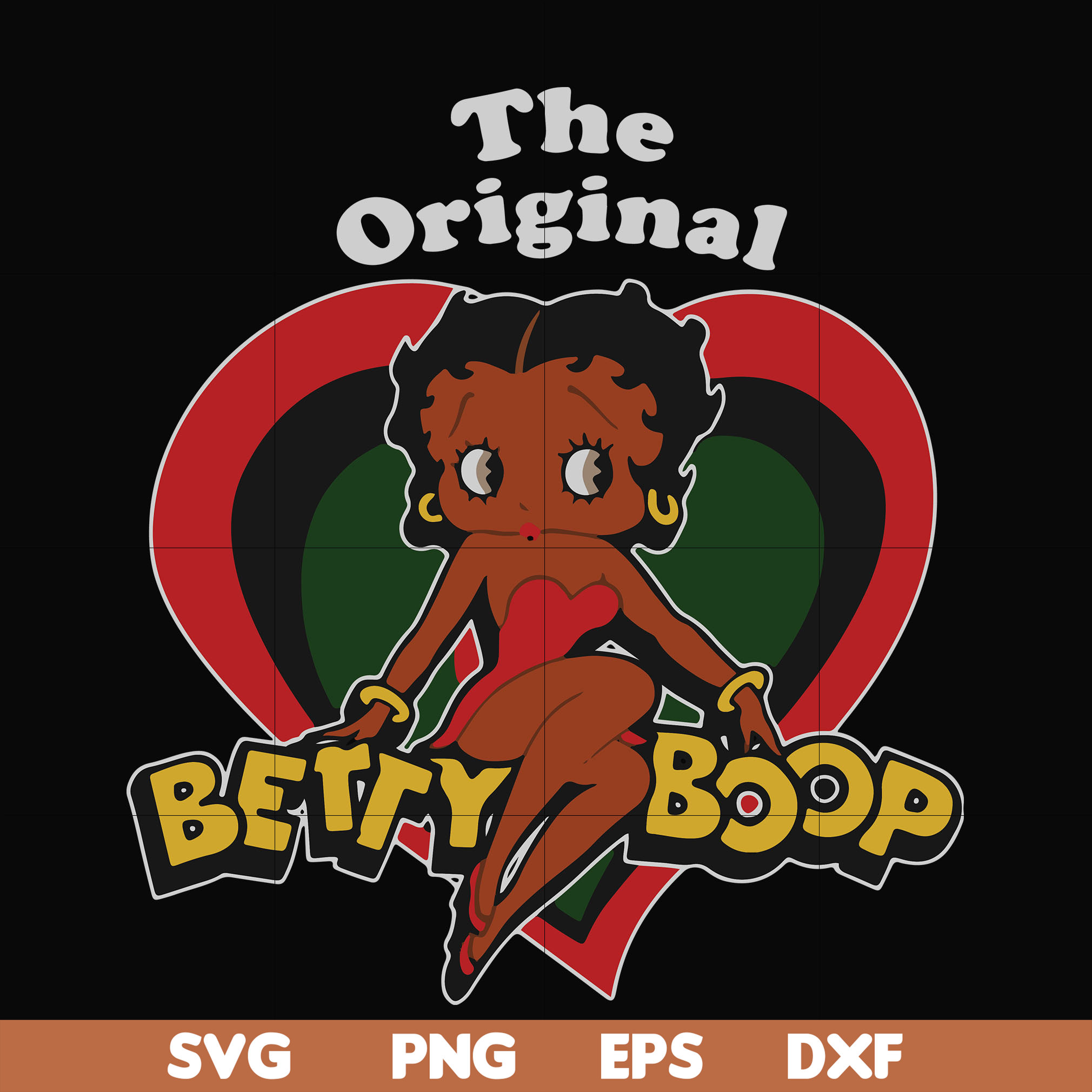 The original betty boop svg, png, dxf, eps file FN000206 | Inspire Uplift