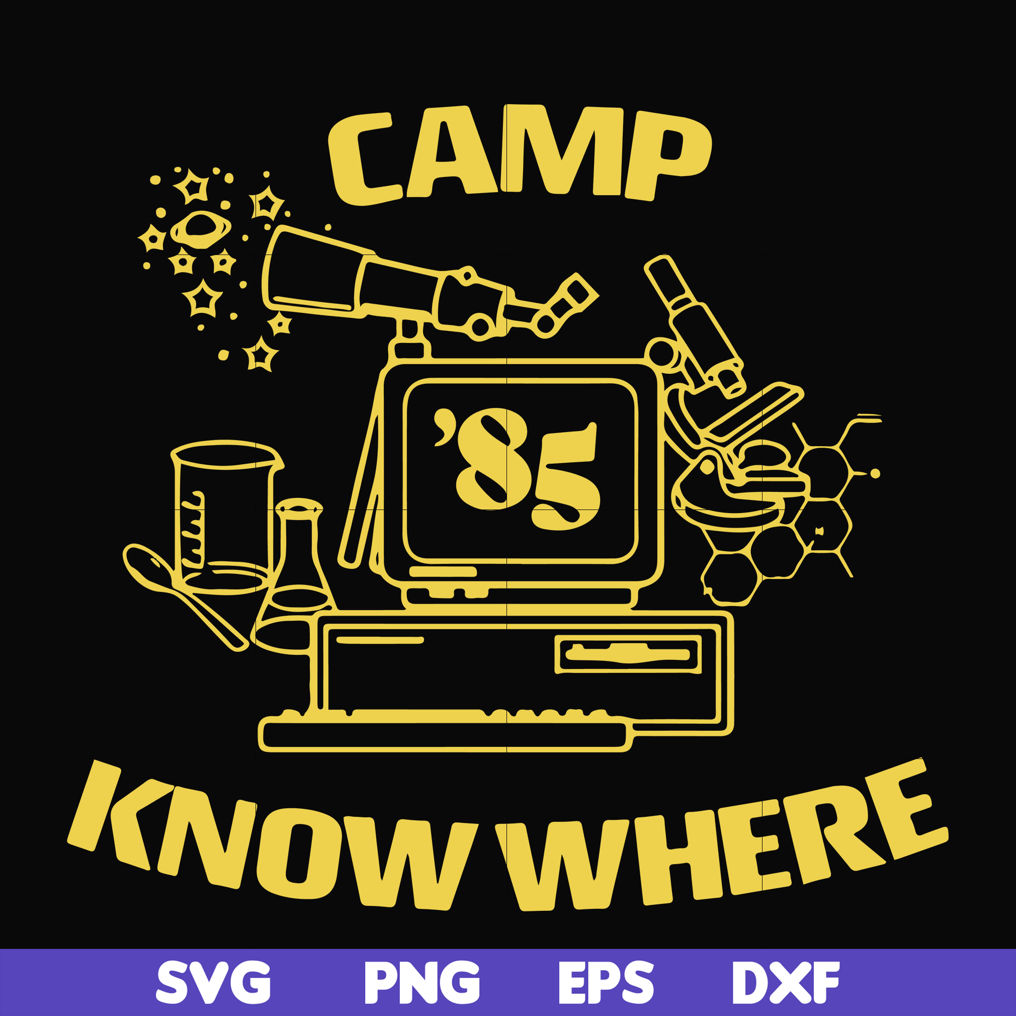 camp know where, Levi's x Stranger Things svg, png, dxf, eps | Inspire ...
