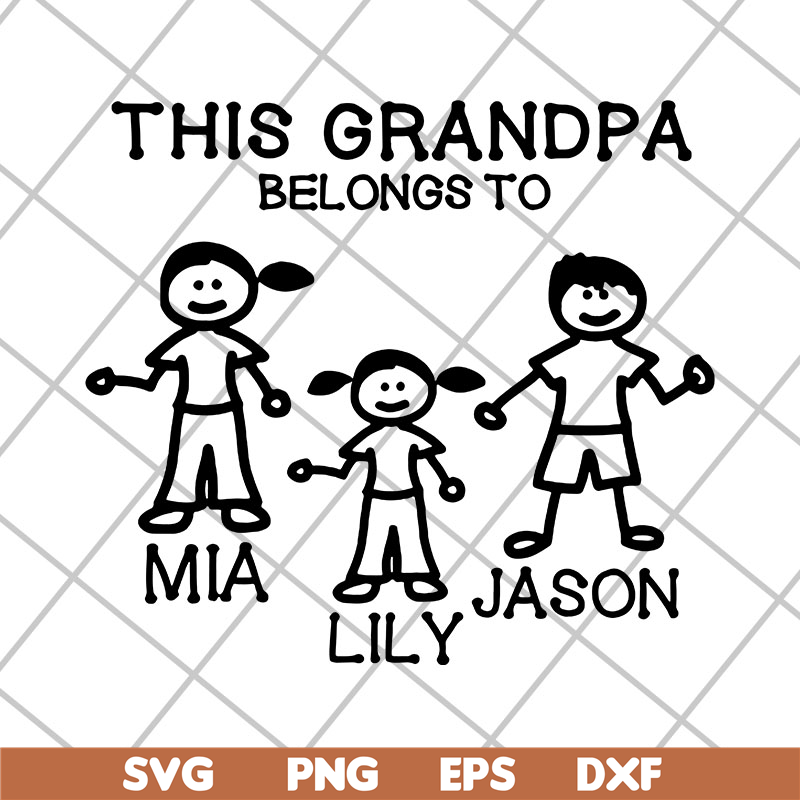 this grandpa svg, png, dxf, eps digital file FTD13052102 | Inspire Uplift
