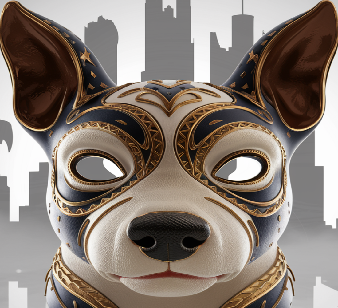 Chow Chow Dog Mask, Paper Craft Template, Mask, Instant PDF | Inspire ...