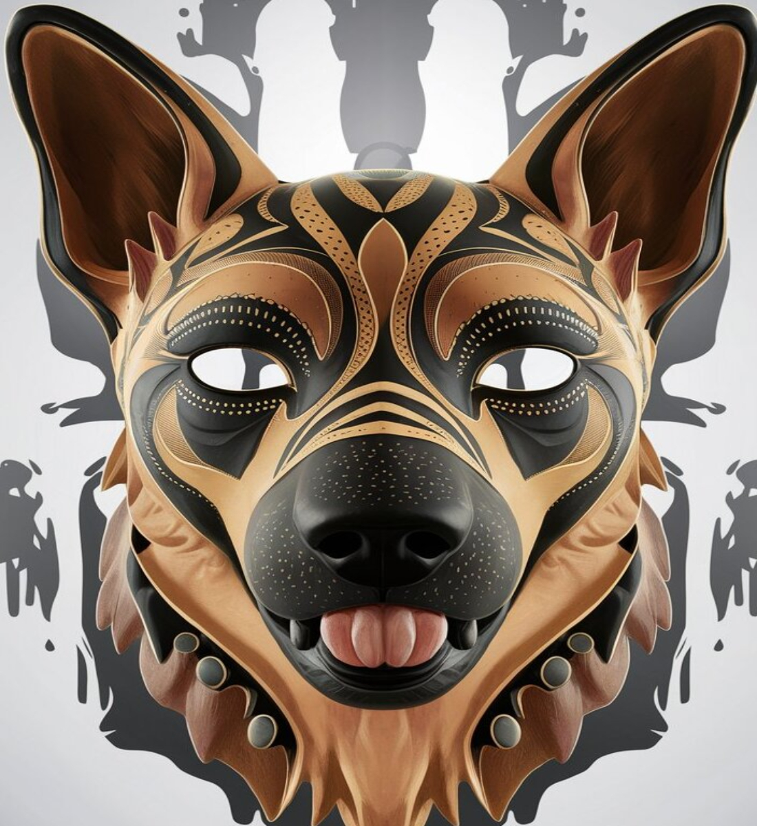 German Shepherd Dog Mask | Inspire Uplift