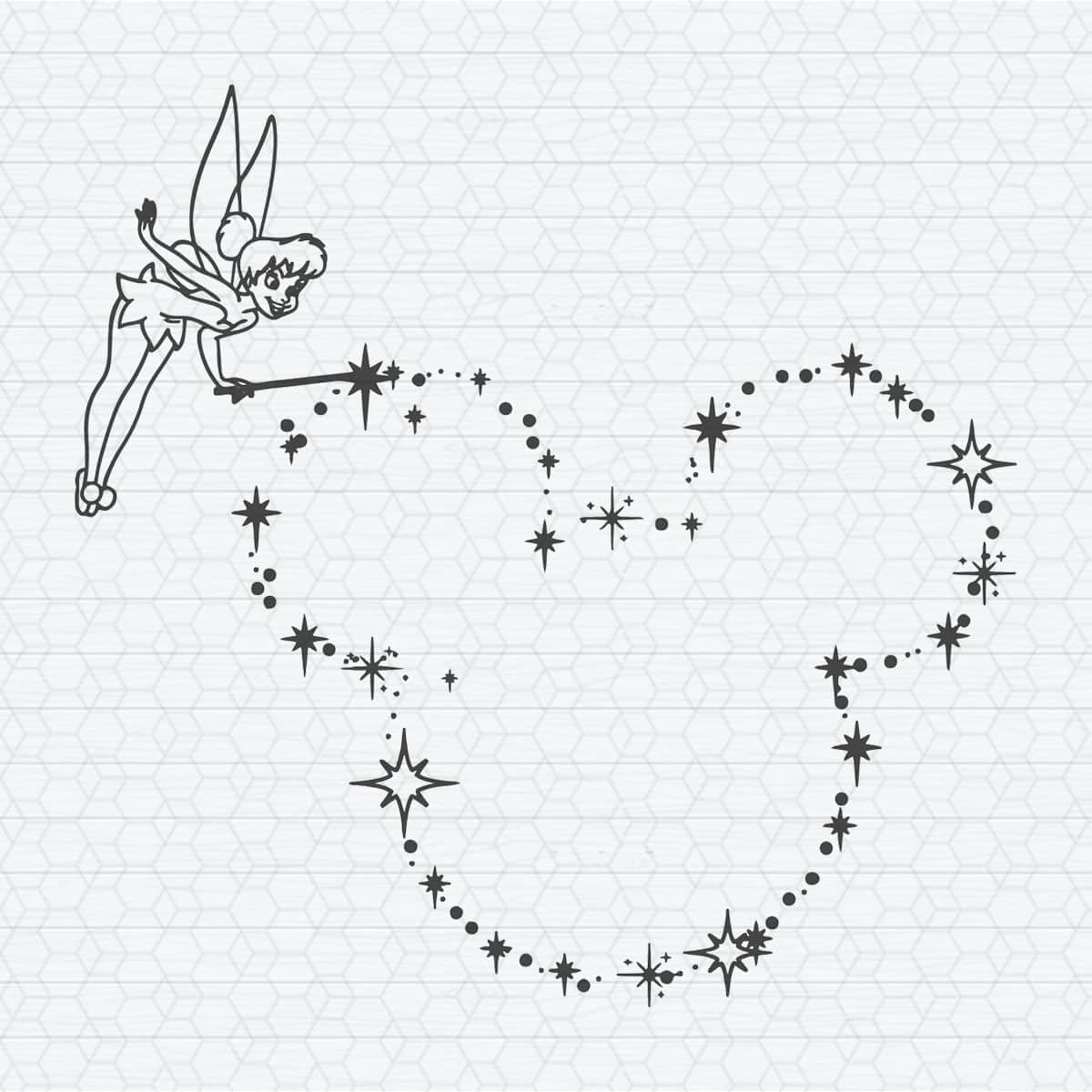 Disney Tinkerbell Mickey Mouse Head Svg | Inspire Uplift