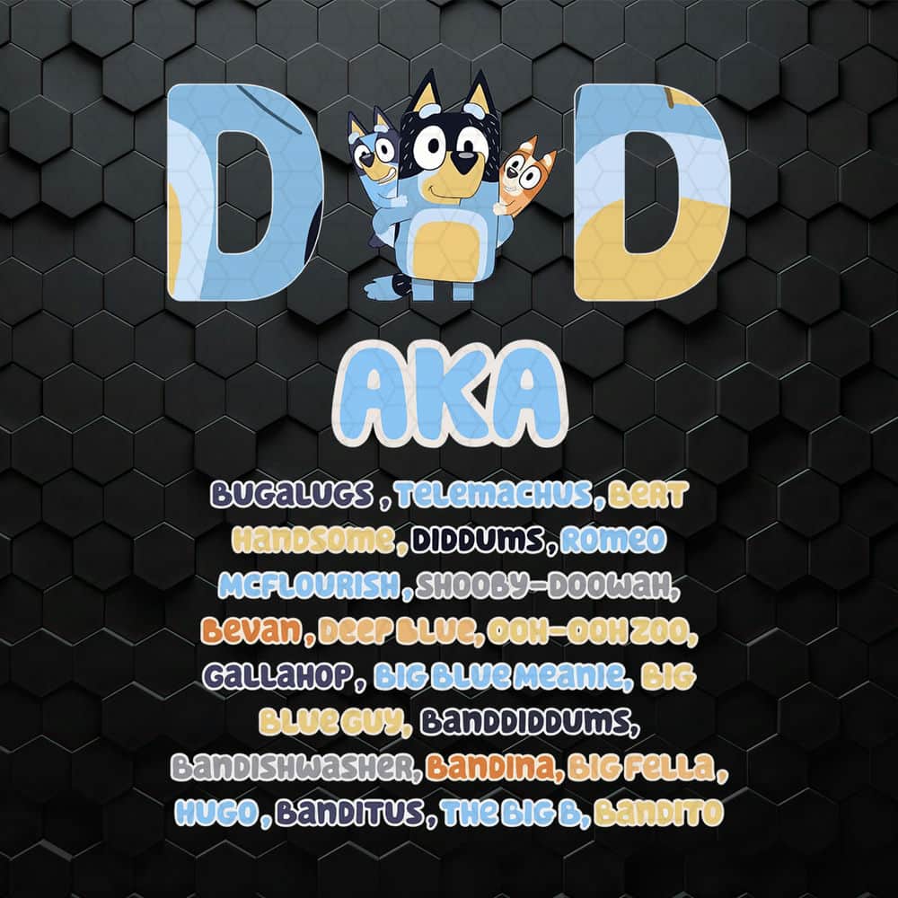 Bluey Dad Aka Bugalugs Telemachus PNG | Inspire Uplift