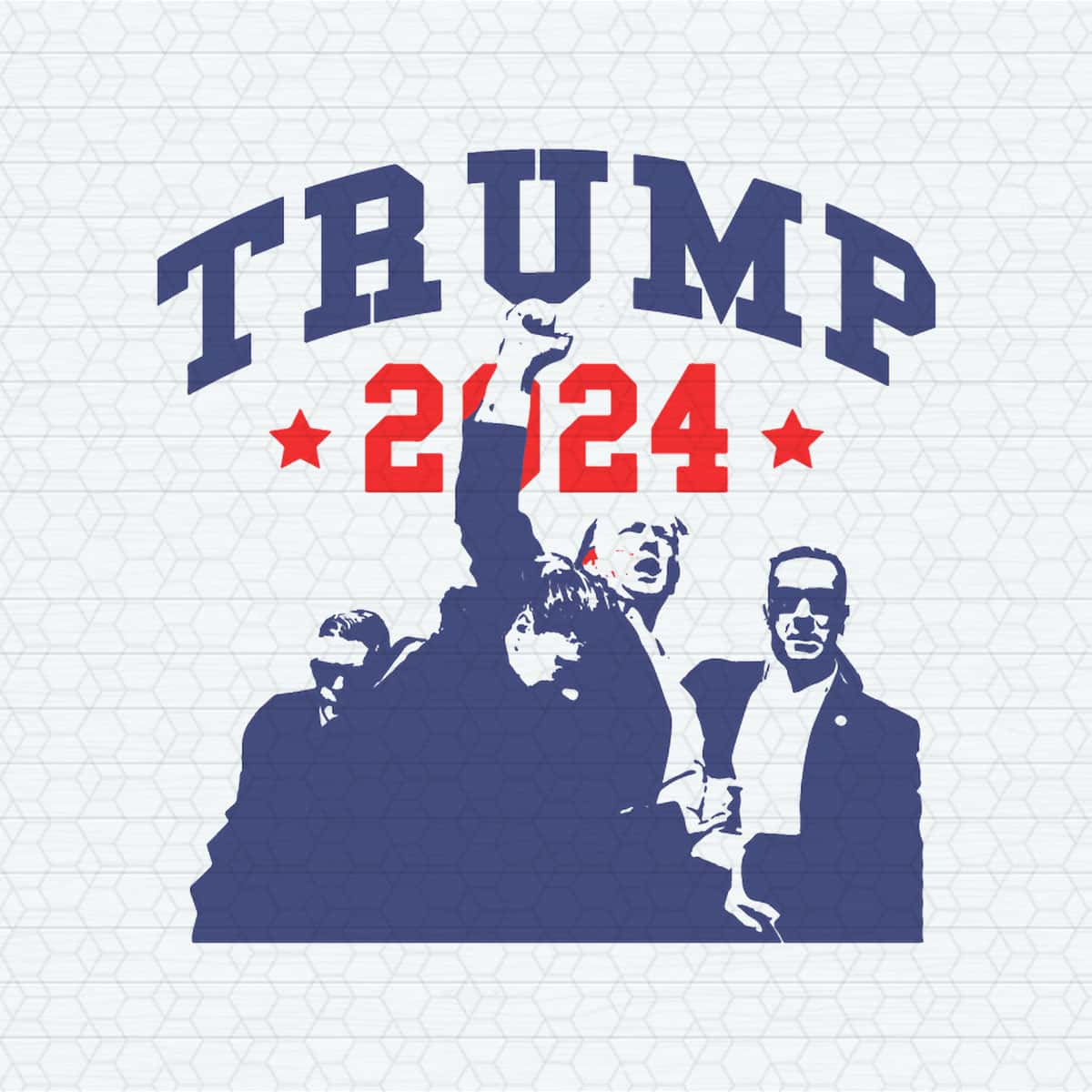 Trump 2024 Support For President SVG | Inspire Uplift